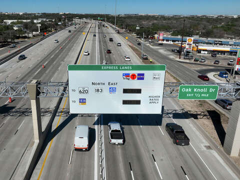 New U.S. 183 toll express lanes open in northwest Austin