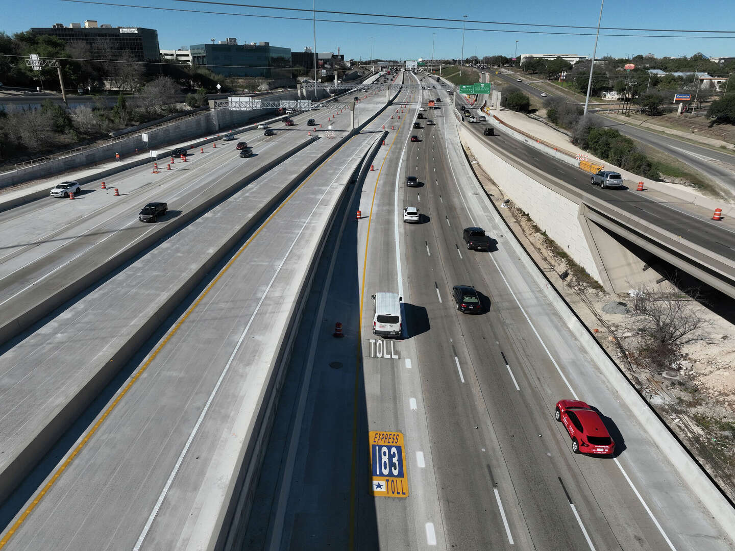 New 183 North express lanes open Saturday in Austin