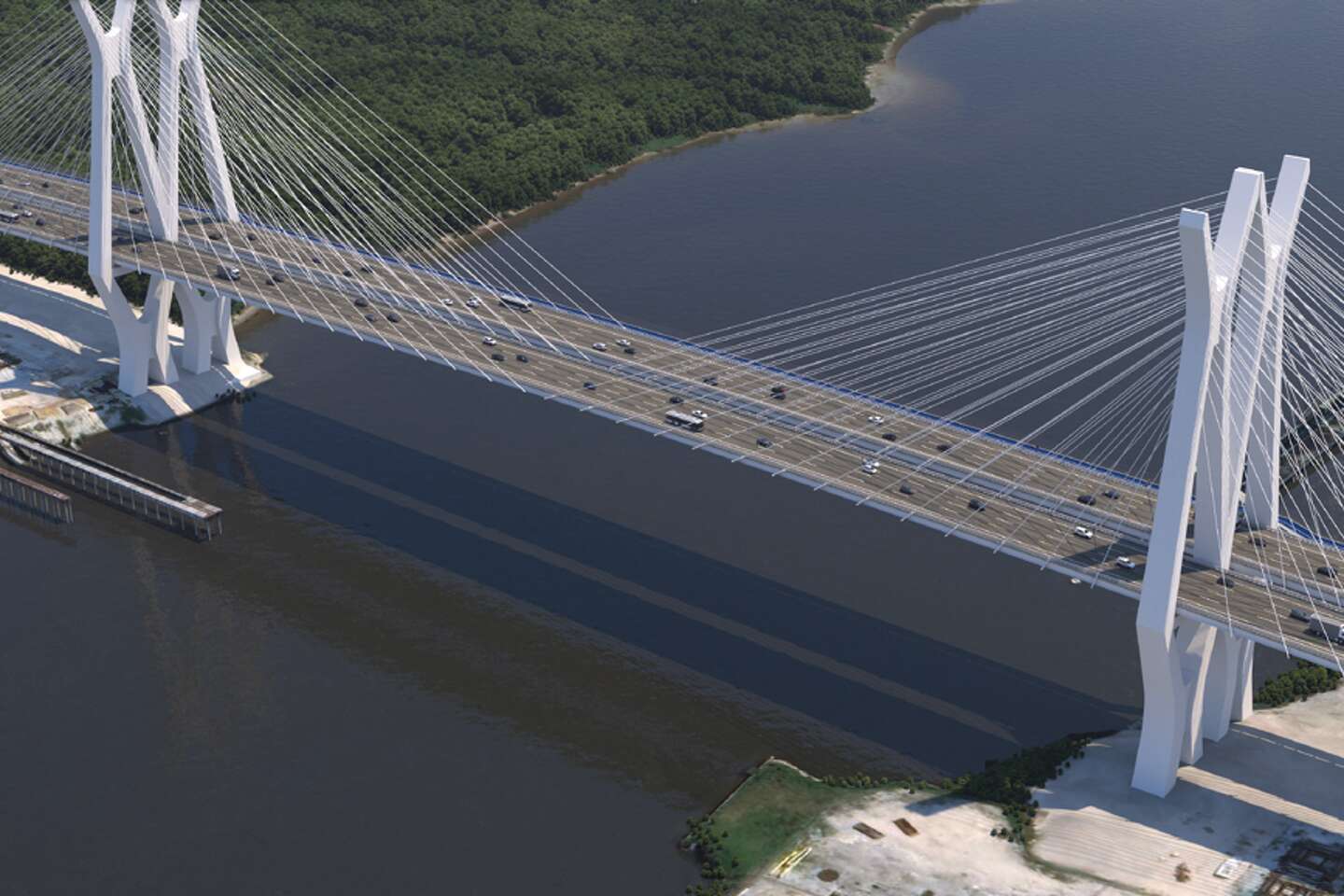 Problem-plagued Houston bridge enters critical construction stage