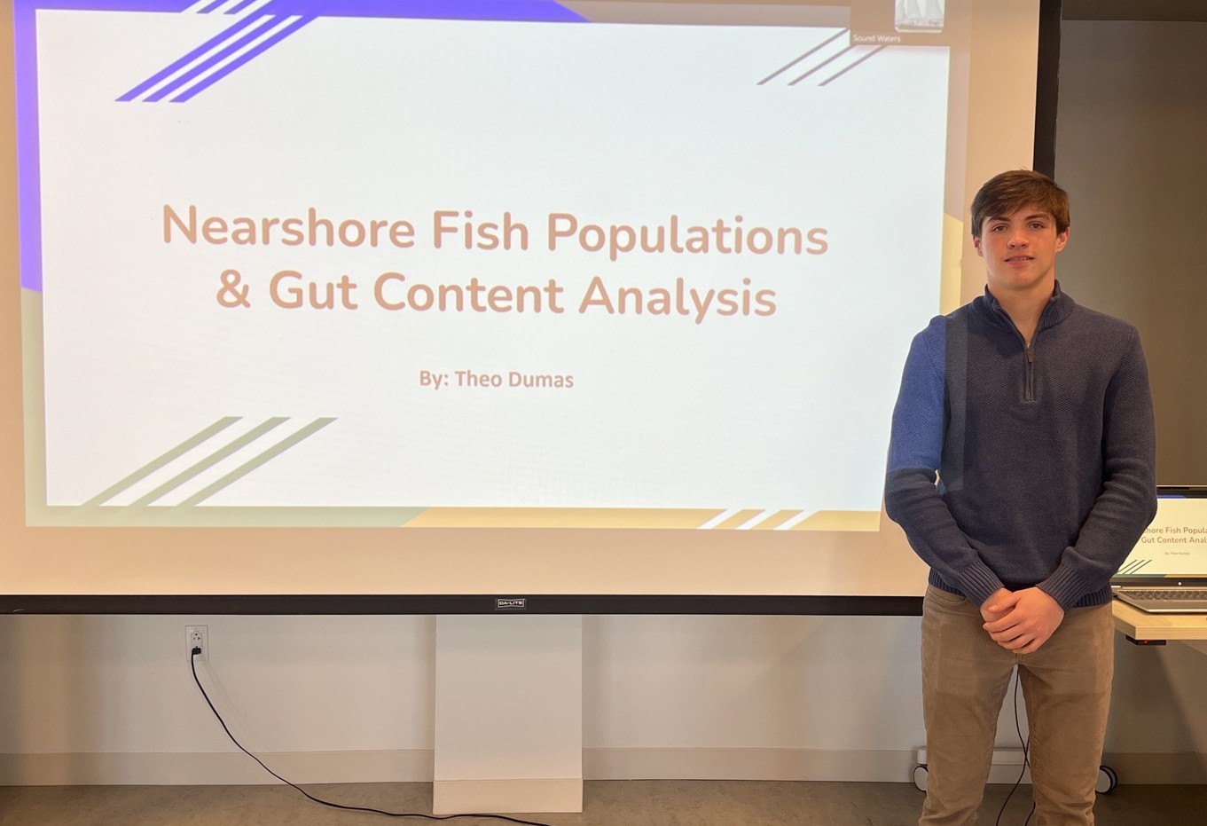 High school students study marine life in hands-on SoundWaters program