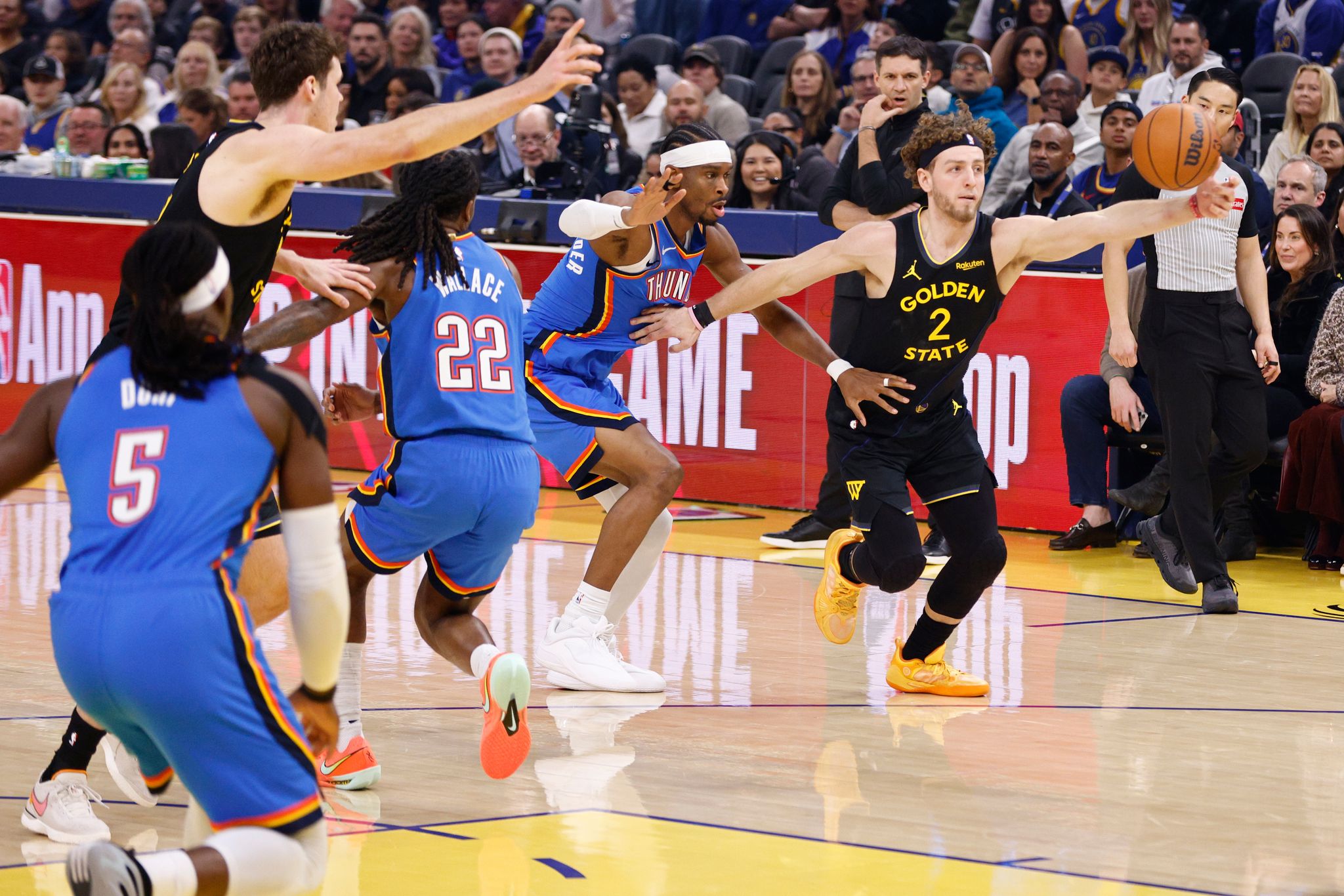 Warriors’ Steph Curry, Jimmy Butler sit as OKC cruises to lopsided win