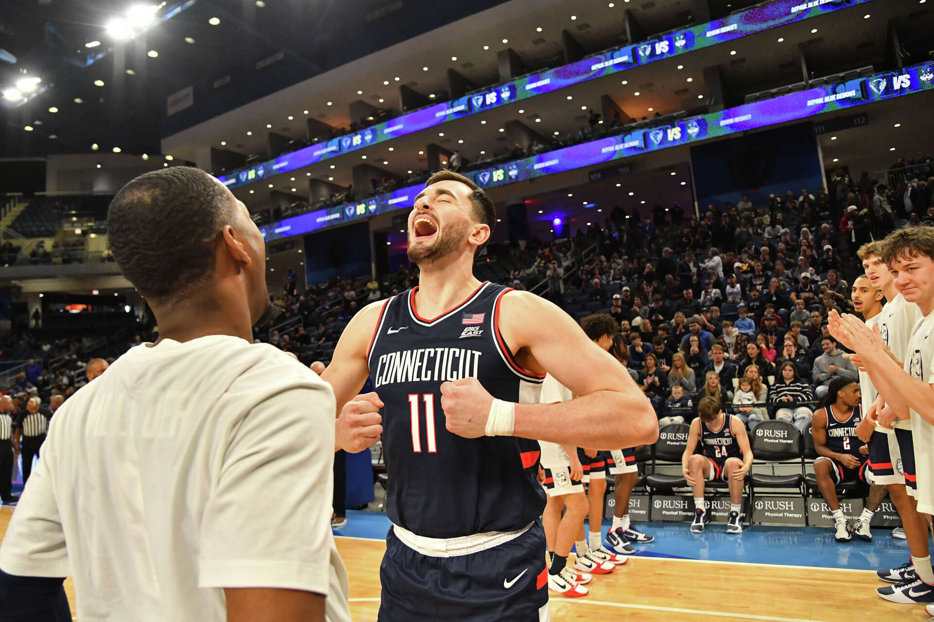 Alex Karaban honing in on numerous UConn records