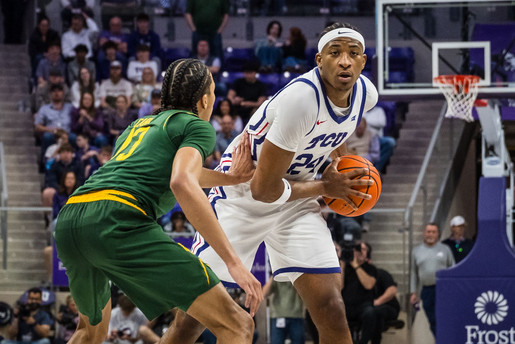 TCU beats Baylor 69-63 in Bears debut of 2023 NBA draft pick James Nnaji