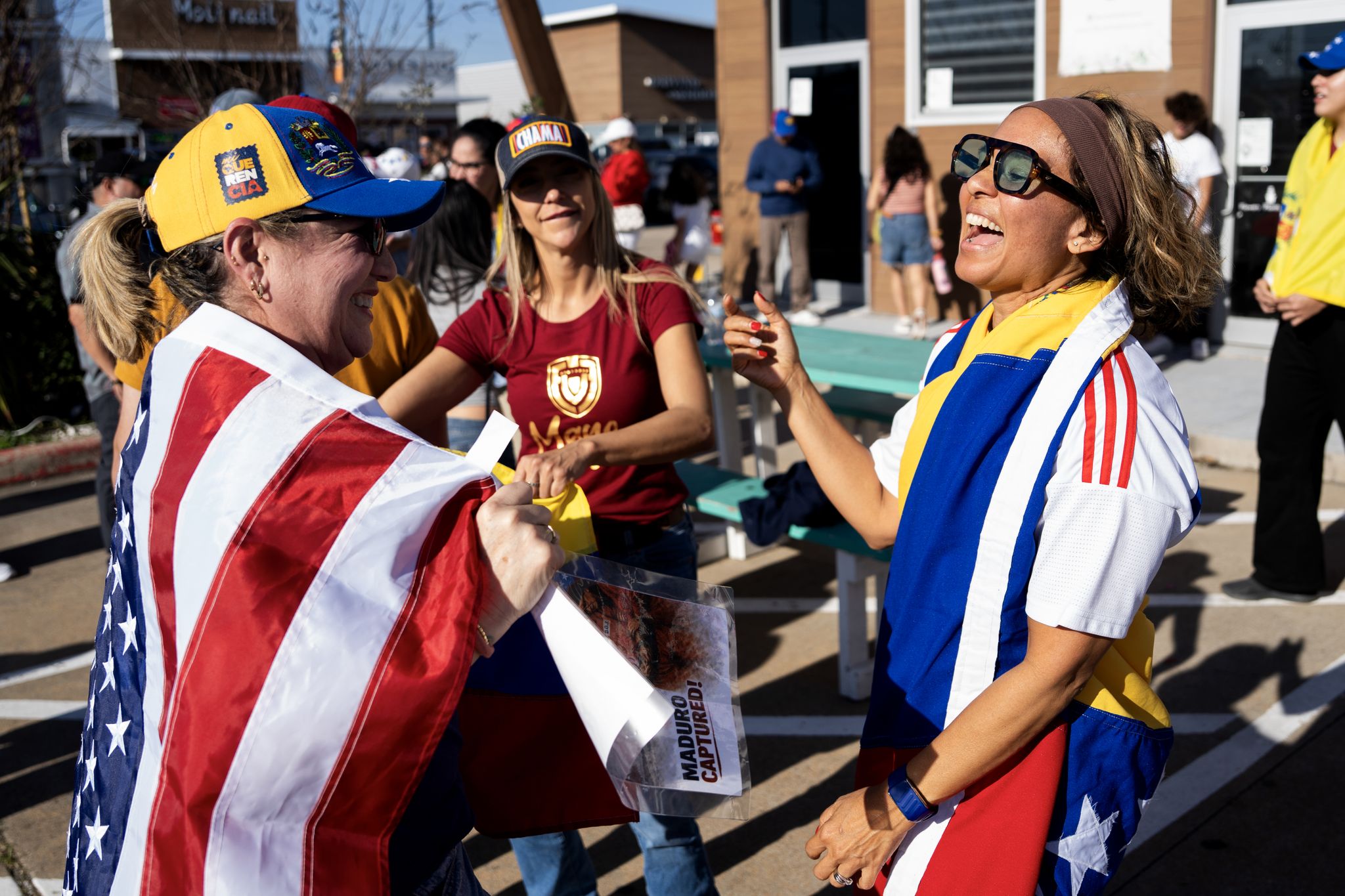 Venezuelans in Katy and Houston celebrate capture of Nicolas Maduro