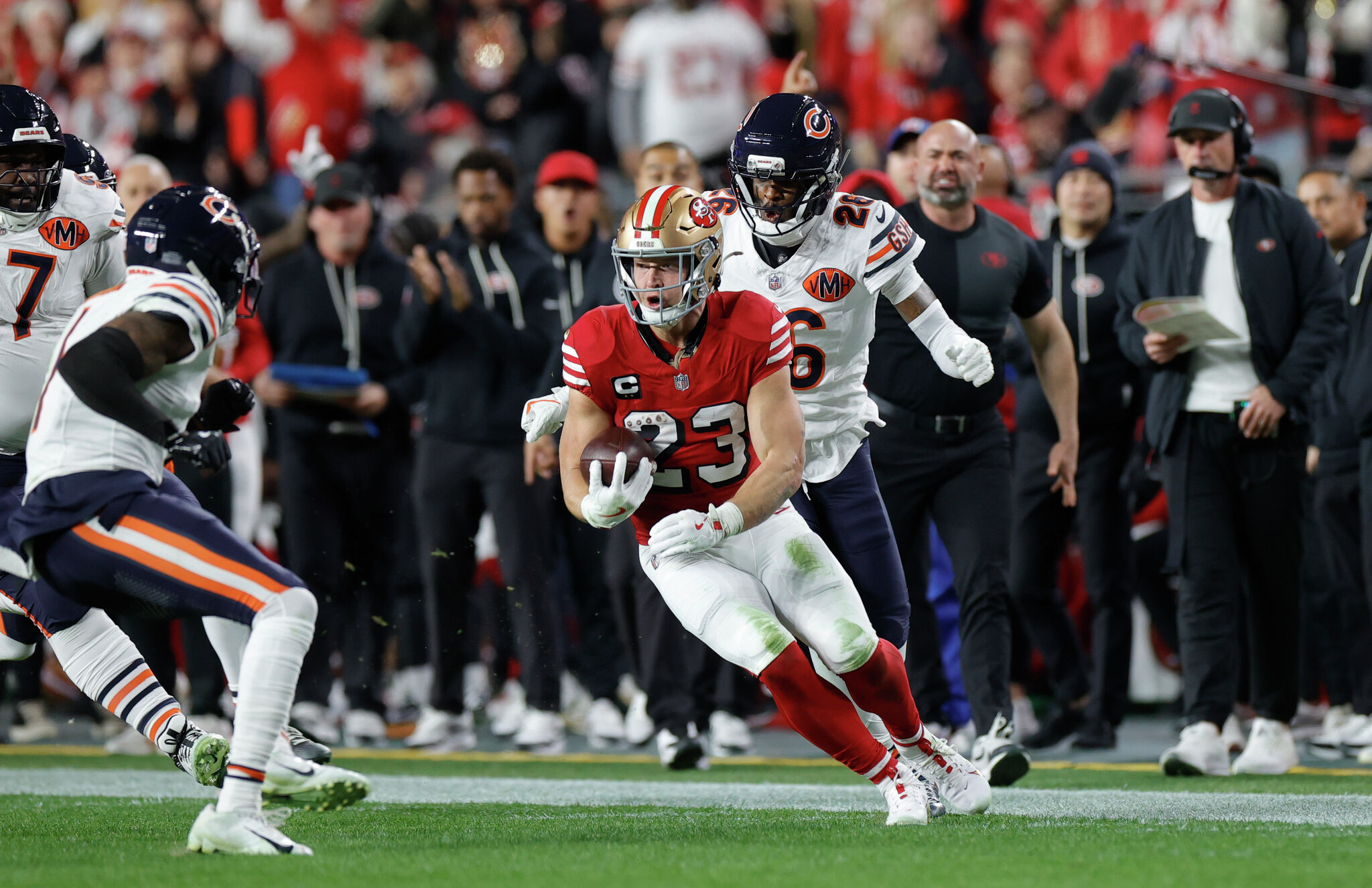 ESPN pundit: 49ers star Christian McCaffrey can steal MVP vs. Seahawks