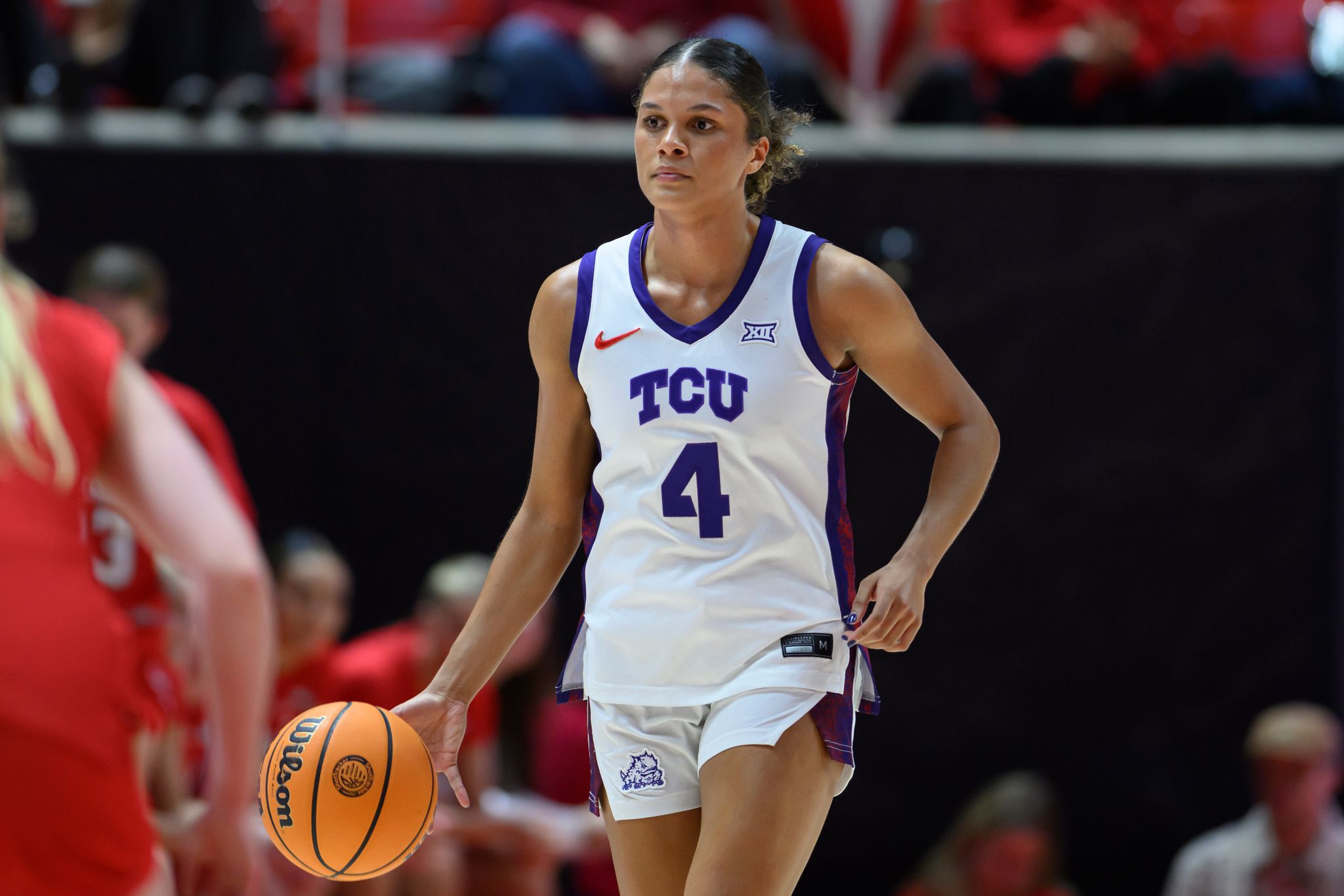 White scores 25 to help Utah women hand No. 8 TCU its 1st loss, 87-77 ...