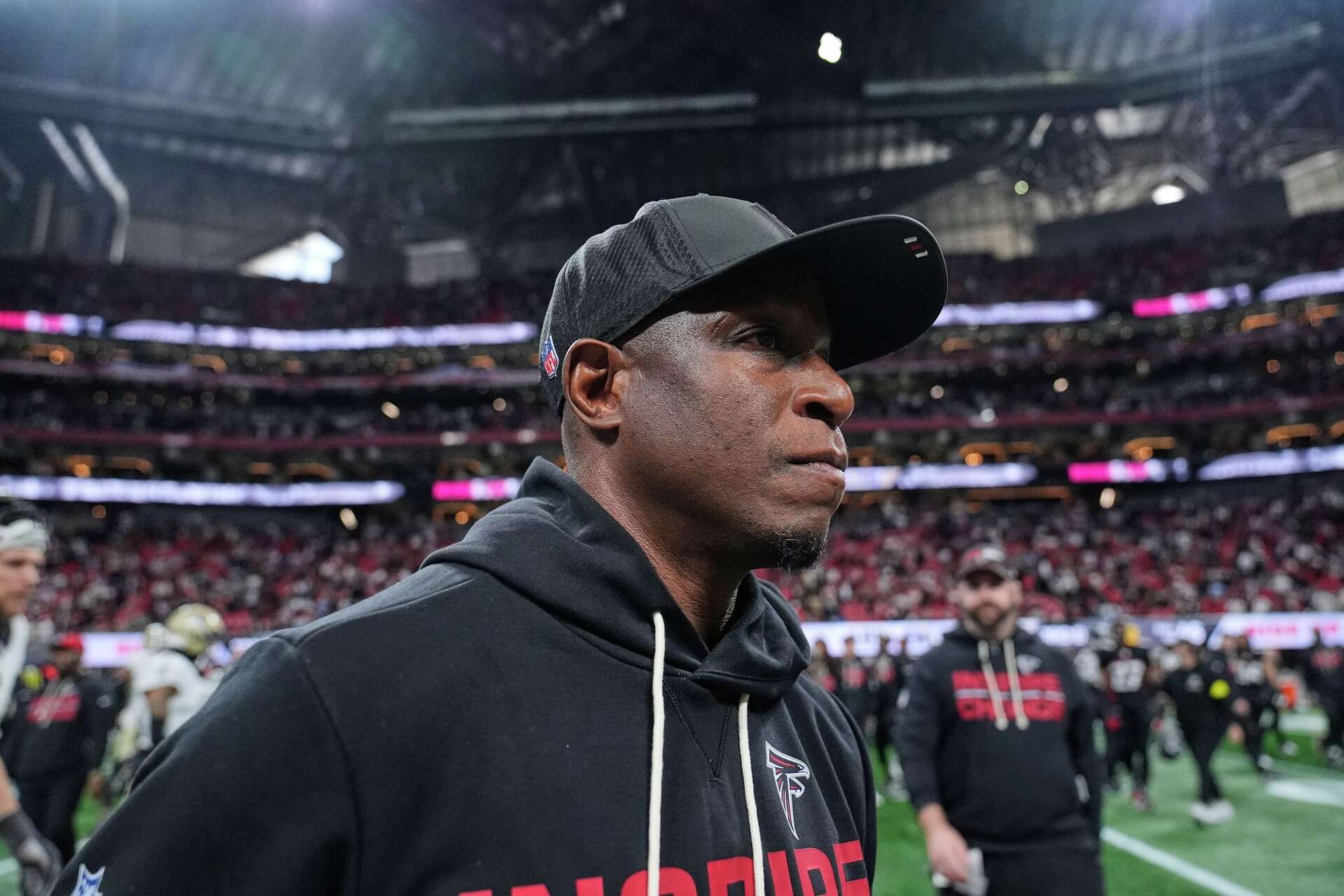 Falcons fire coach Raheem Morris, GM Terry Fontenot hours after ...