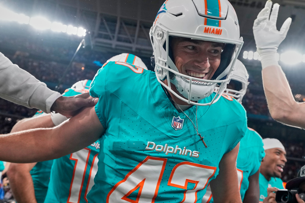 Riley Patterson sets Dolphins single-season kicking record