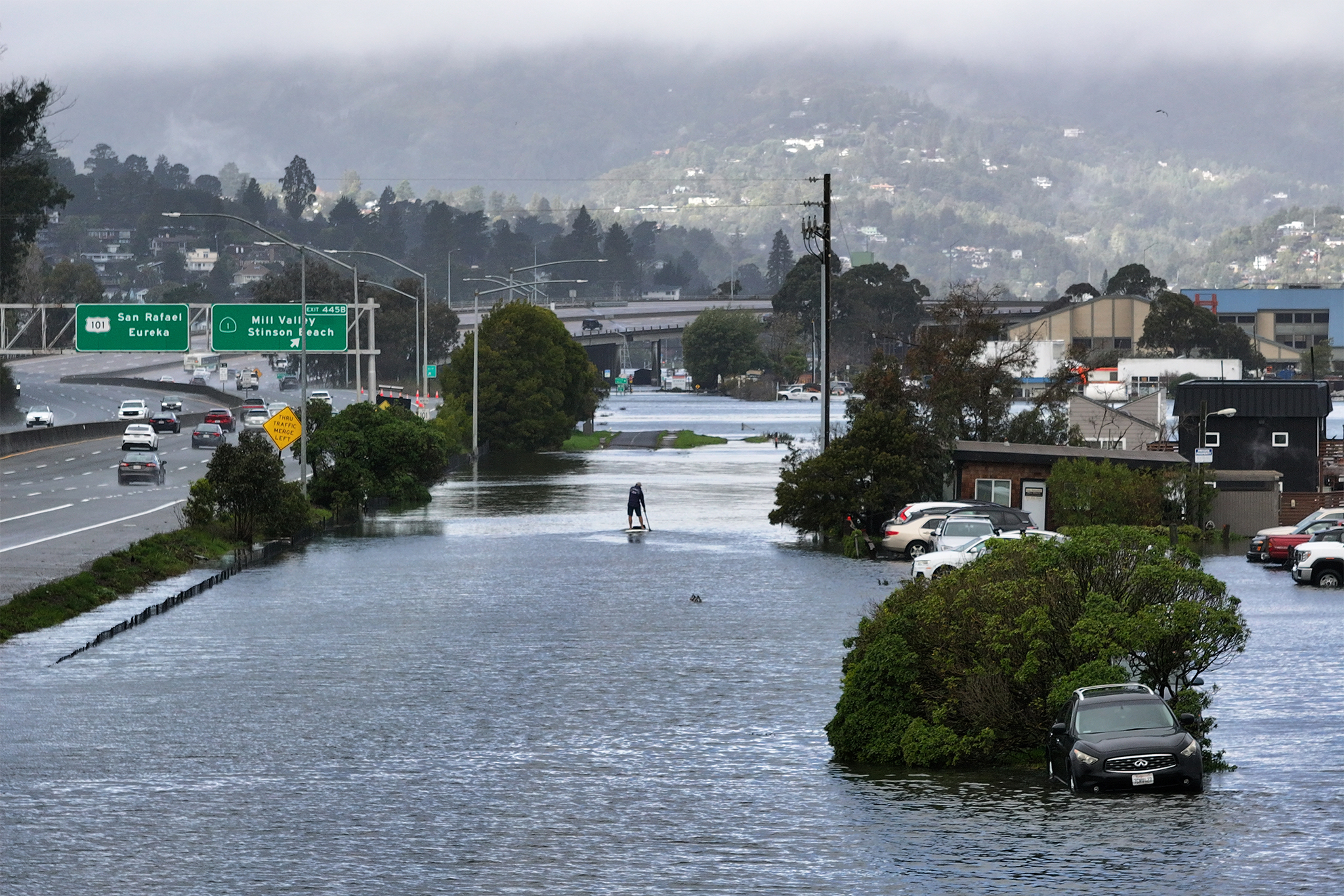 Here's where Bay Area rain totals stand after weekend's super soaker