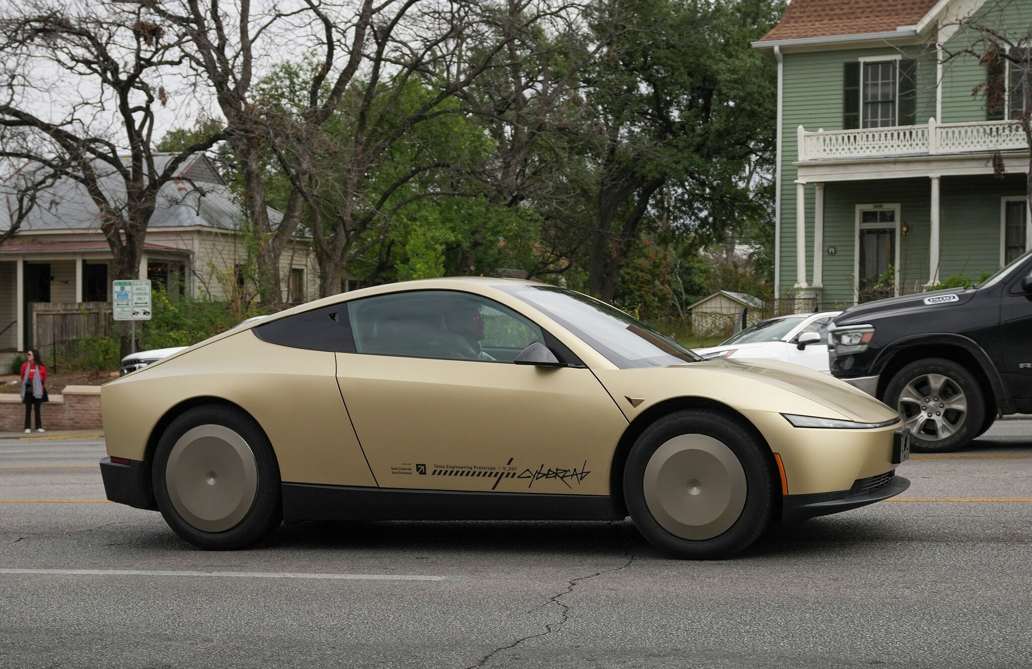 Tesla Cybercab robotaxi prototypes test in Austin this week