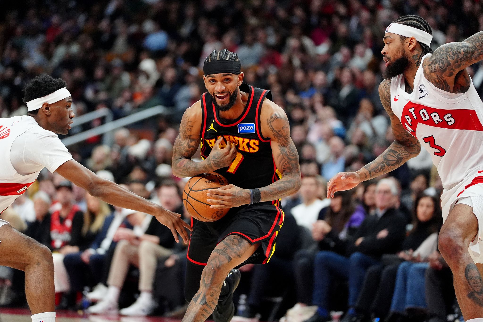 Murray-Boyles scores 17, Raptors beat Hawks 118-100 to complete 2-game ...