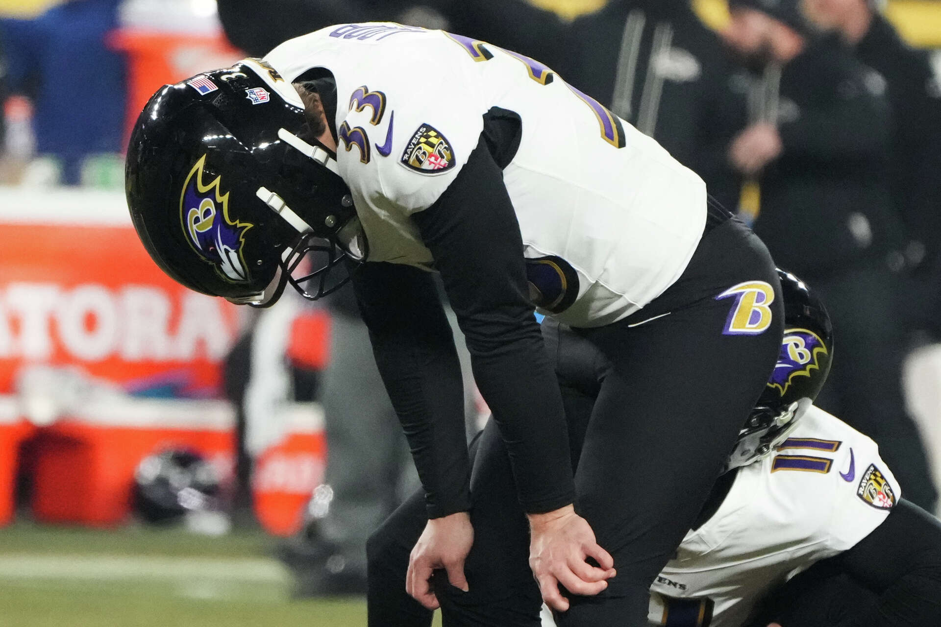 Season of the kicker unravels with missed field goal sending Ravens ...
