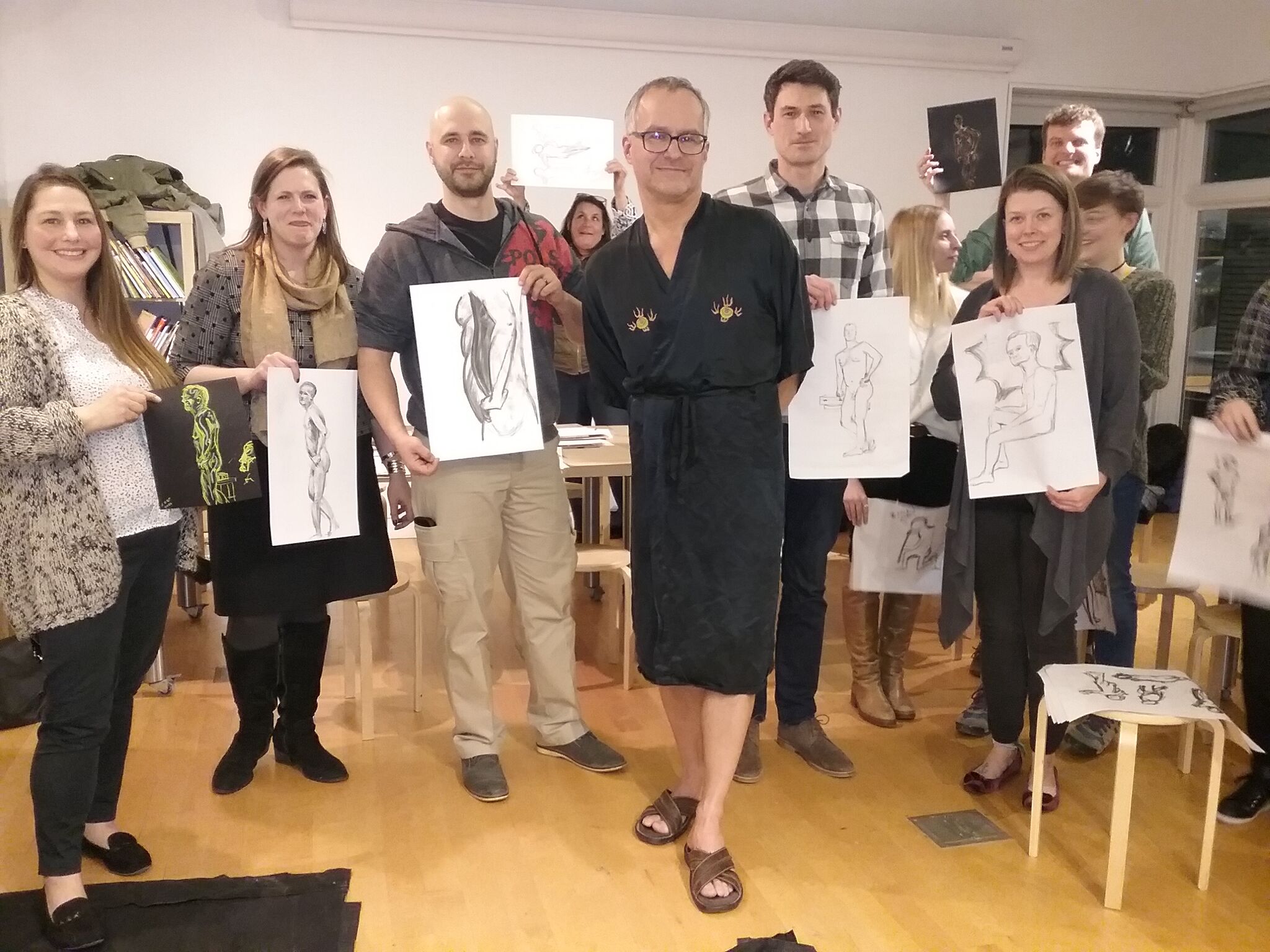 From Burning Man to CT: Nude art model hits 750+ sessions