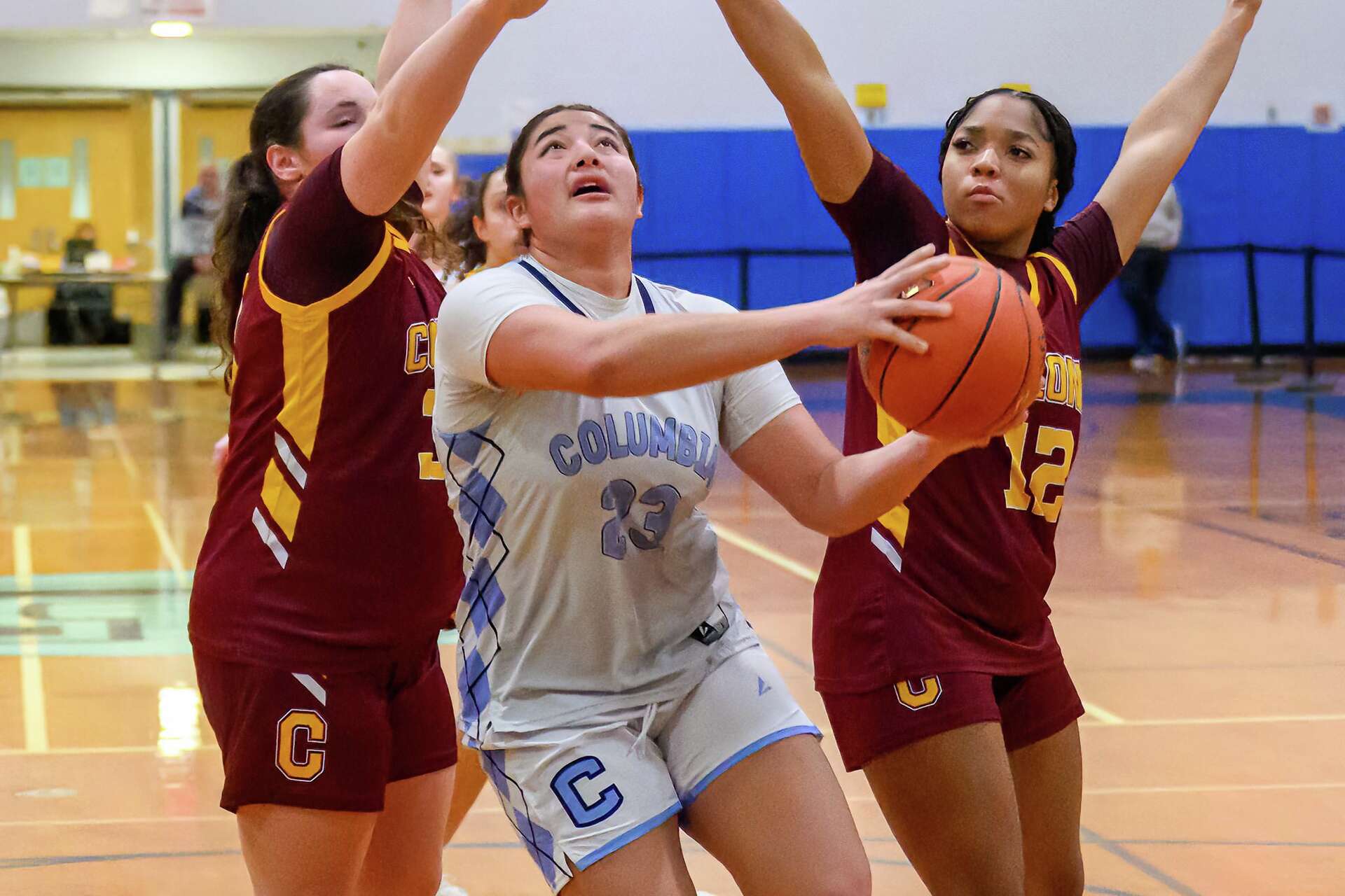 Undefeated Colonie bests Columbia in Section 2 girls' basketball