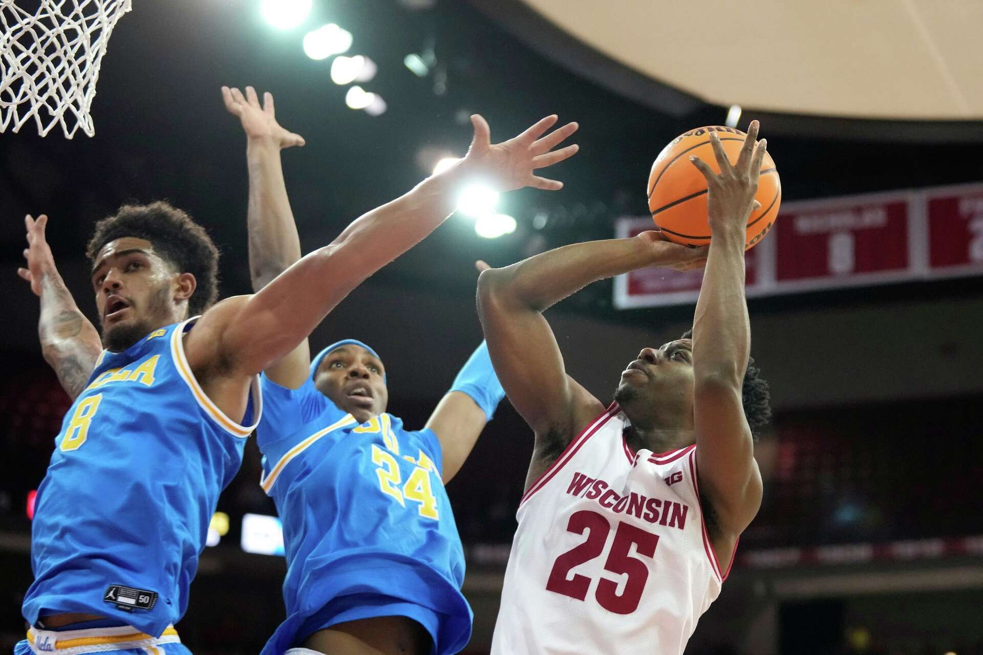 Wisconsin beats UCLA 80-72 in Bruins' first game in Madison since 1962