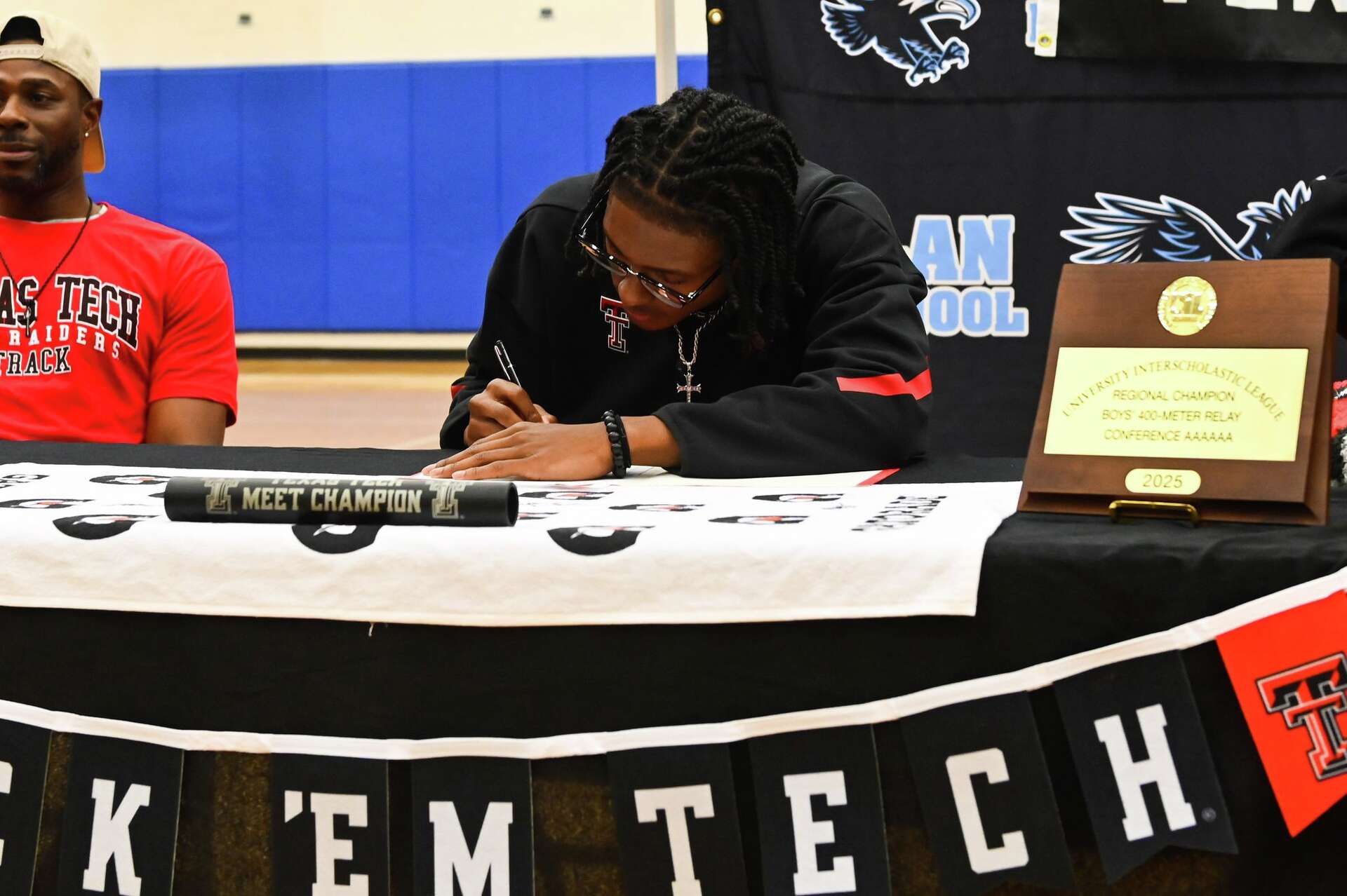 Harlan's Tate Taylor signs with Texas Tech, will forgo UIL track