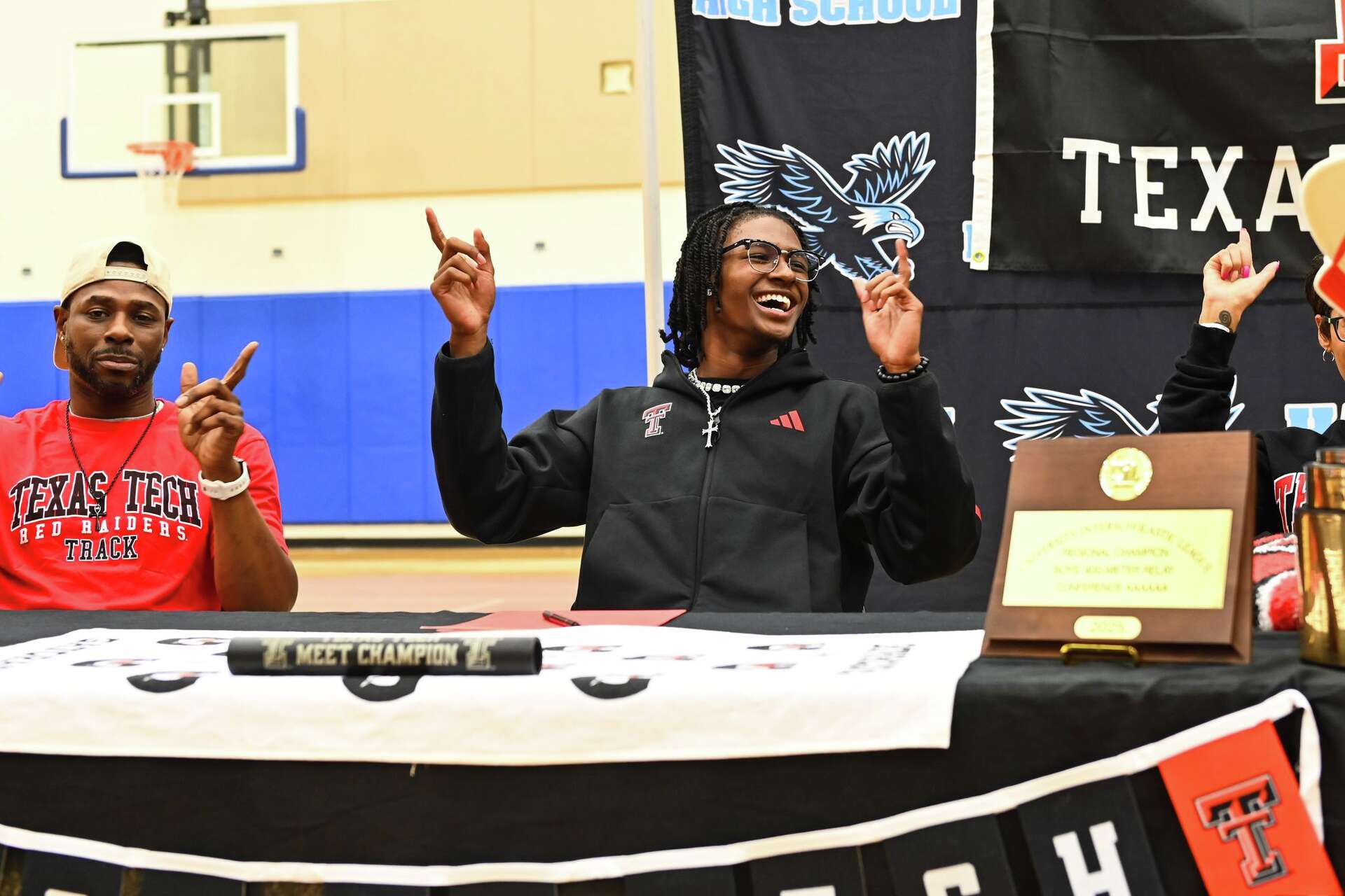 Harlan's Tate Taylor signs with Texas Tech, will forgo UIL track