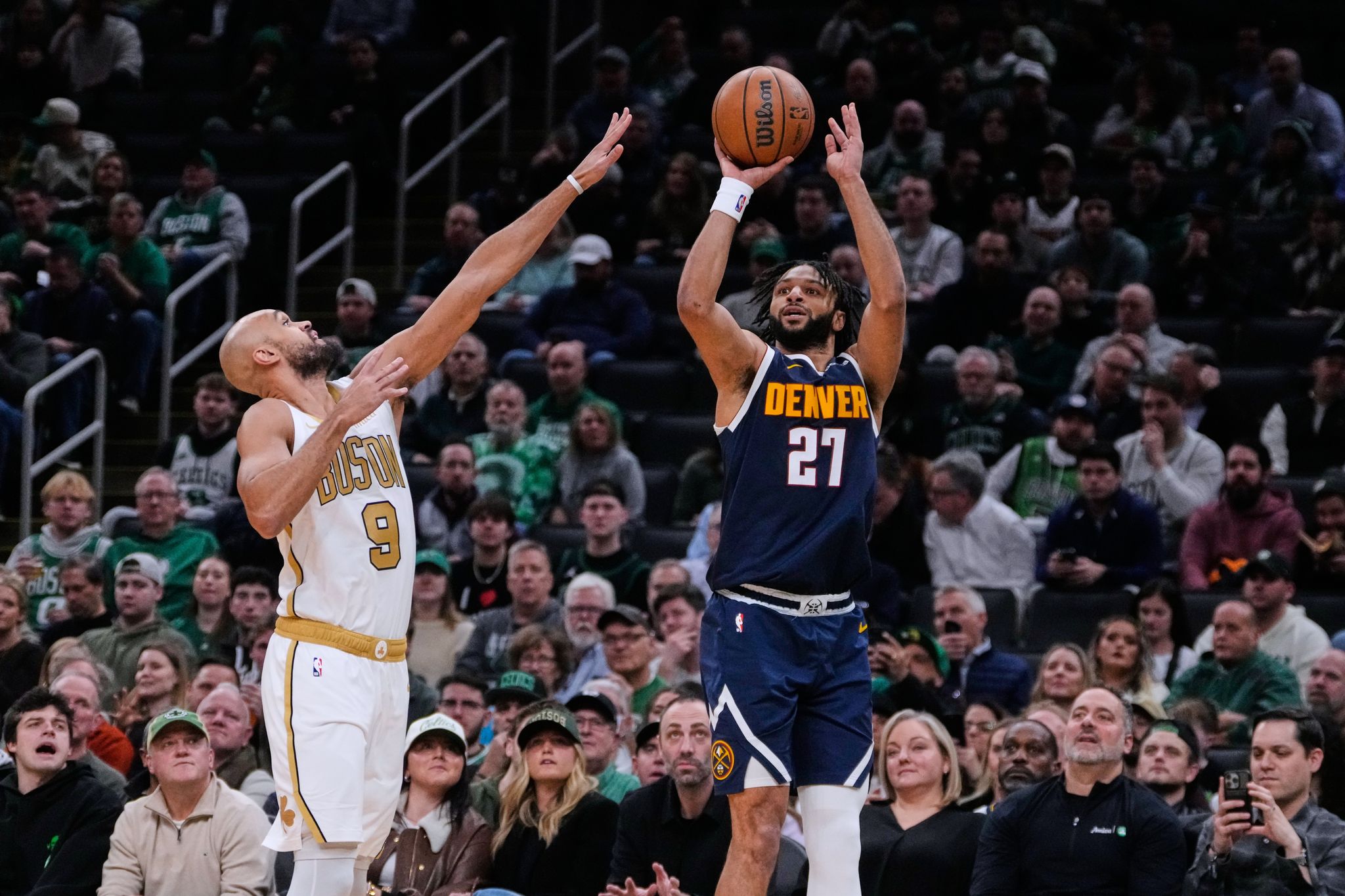 Murray scores 22 with 17 assists to help Nuggets win 114-110 and snap ...