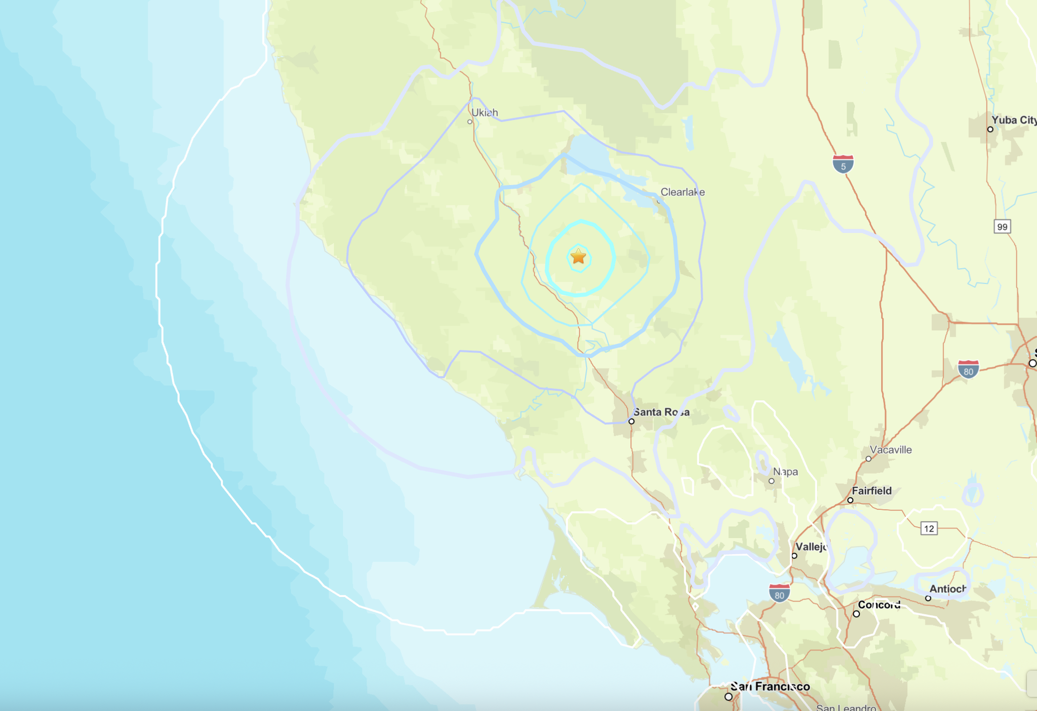 Magnitude 4.2 earthquake shakes northern Bay Area early Thursday