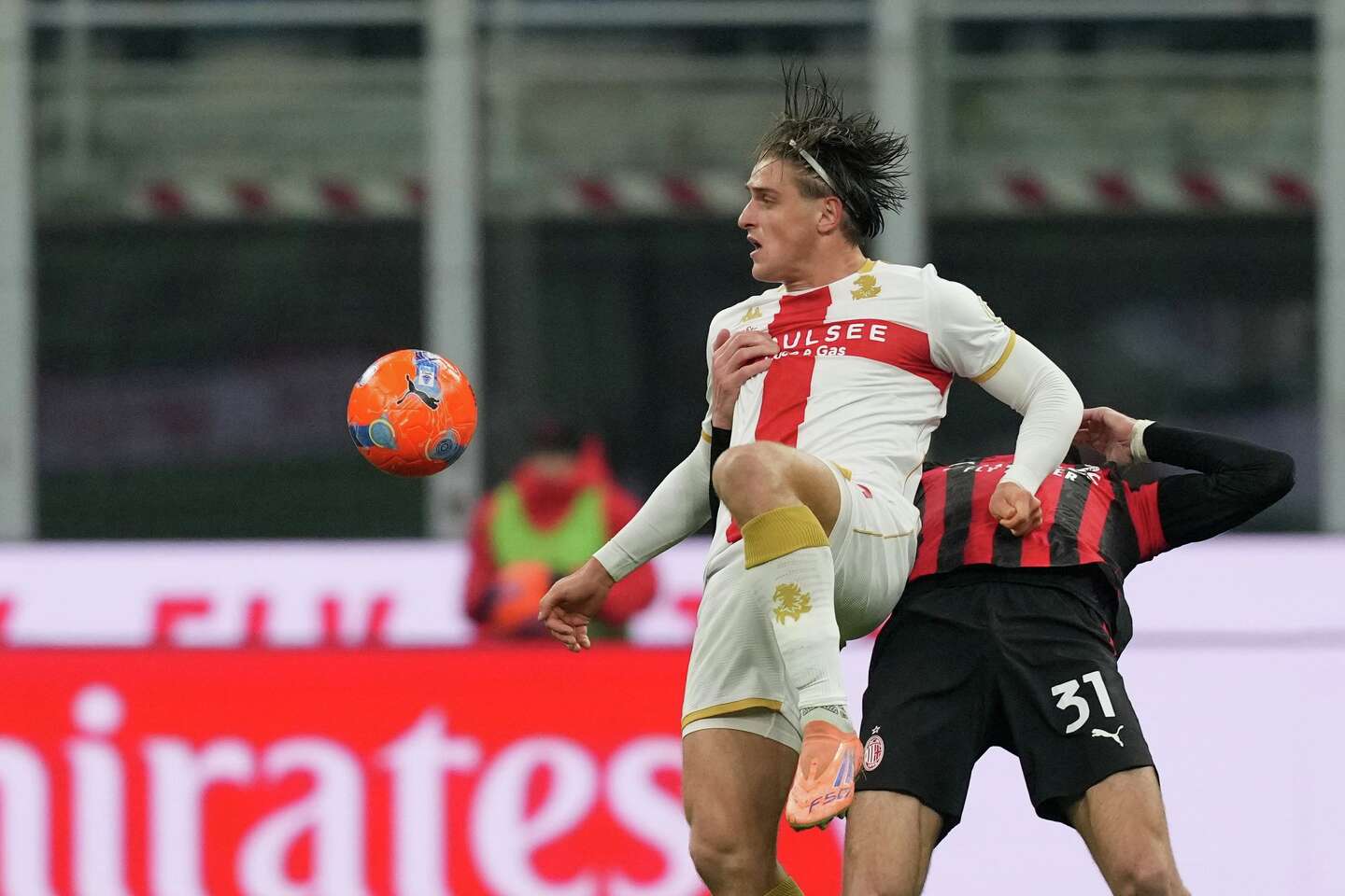 AC Milan saved by Genoa's missed penalty in dramatic 1-1 draw
