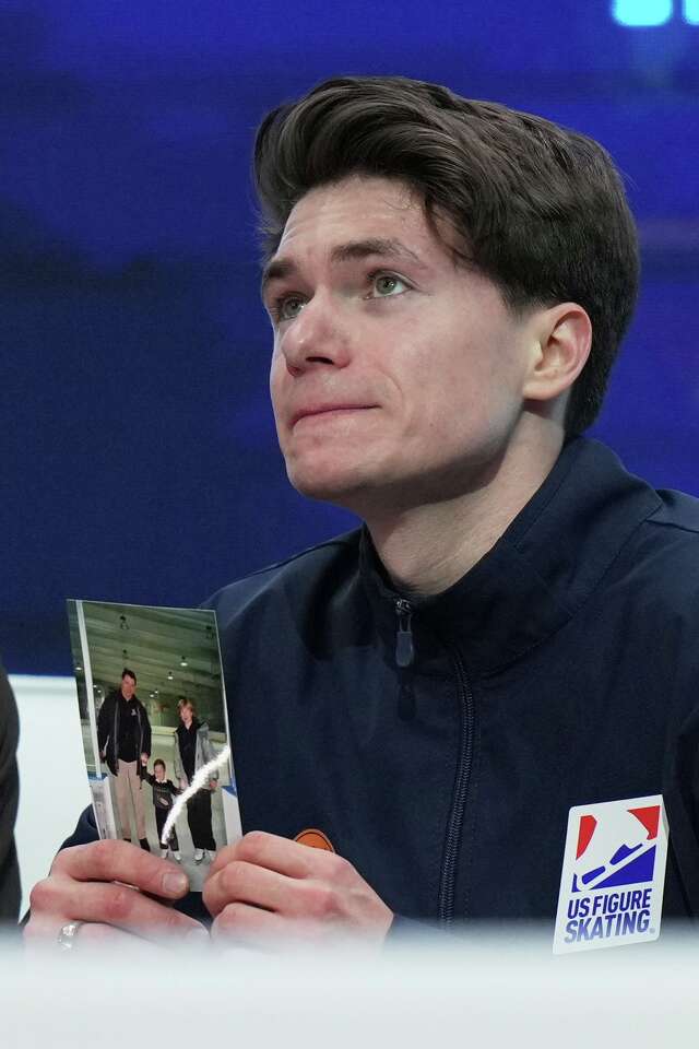 Maxim Naumov in fourth place at U.S. Figure Skating Championships