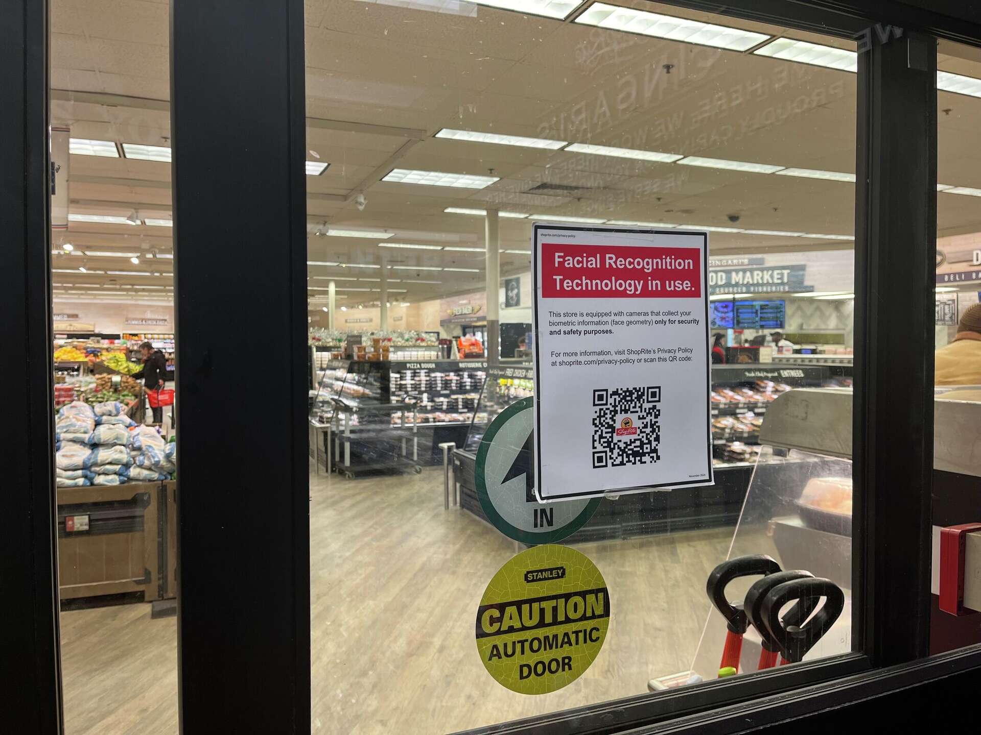 ShopRite uses facial recognition technology in Connecticut stores