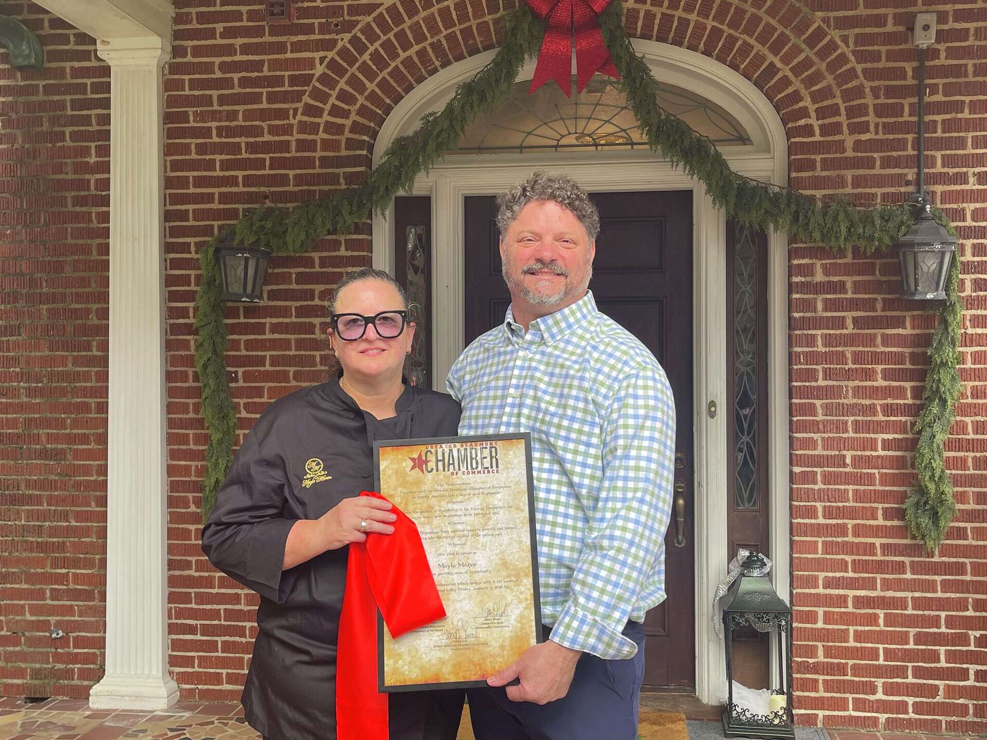 Beaumont's Moyle Manor tea room hosts ribbon cutting with Chamber