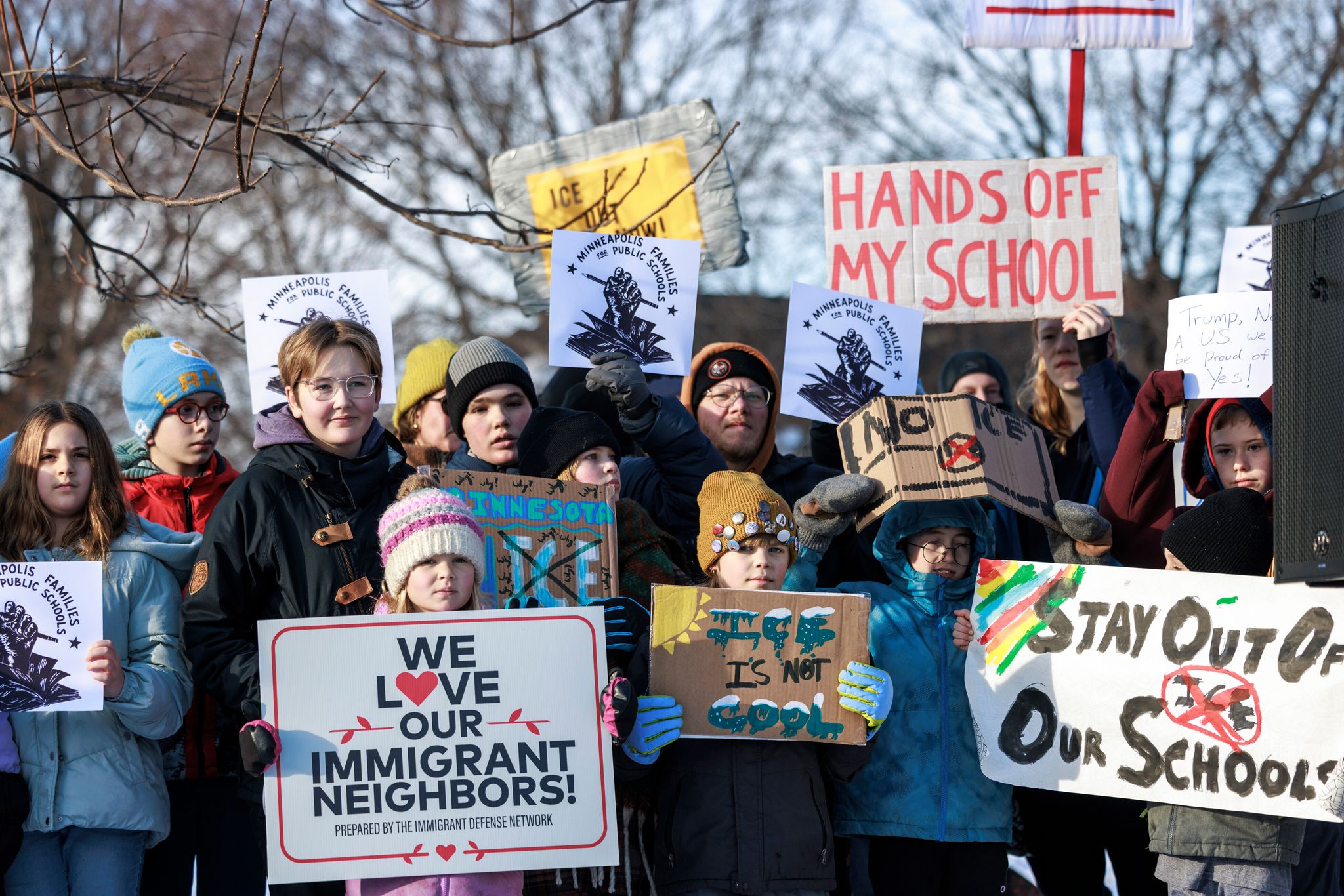 Minneapolis schools offer remote learning as tensions rise over federal ...