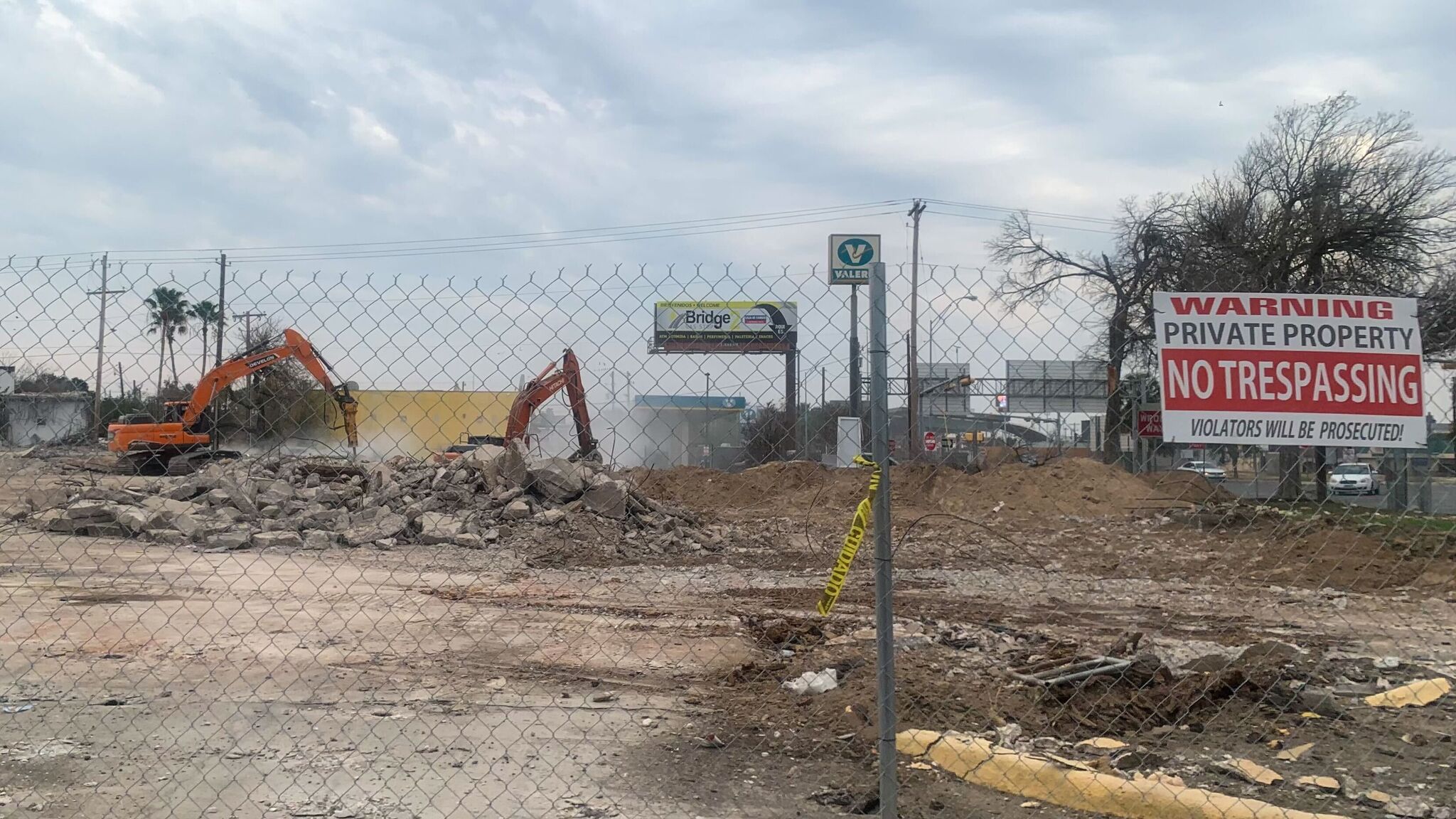 What's that going to be off Matamoros Street?