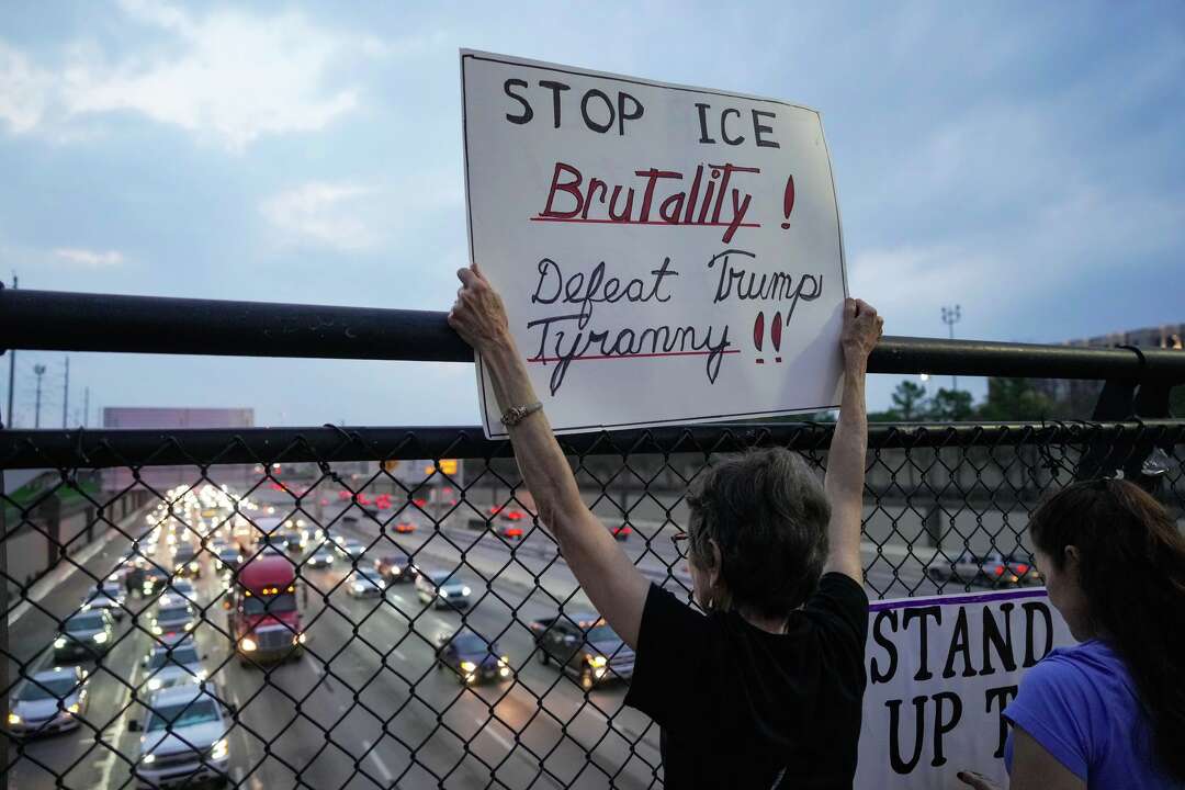 Houston protesters rally for second day over deadly ICE shooting