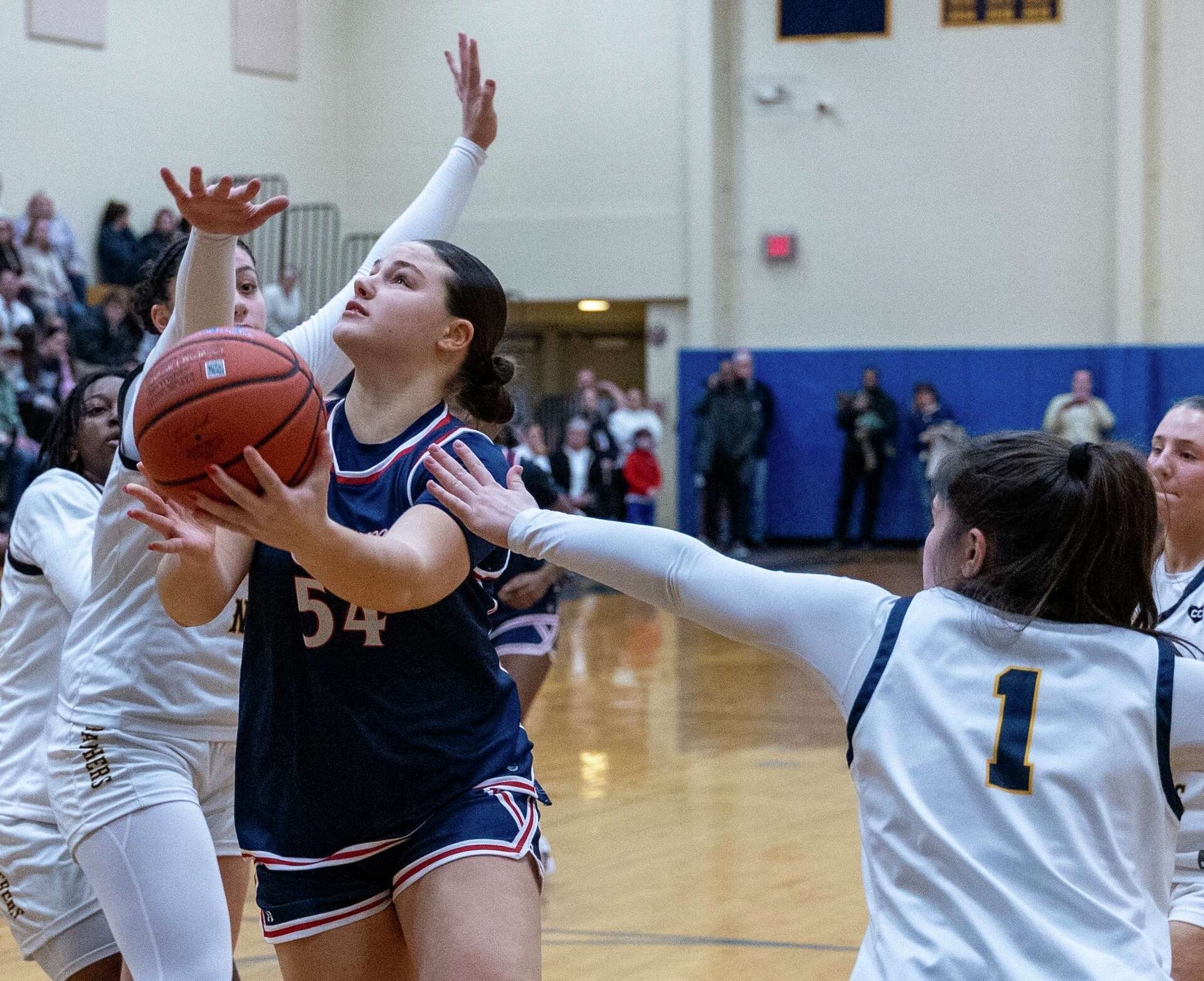 Albany Academy girls' basketball beats Holy Names in Section 2 matchup