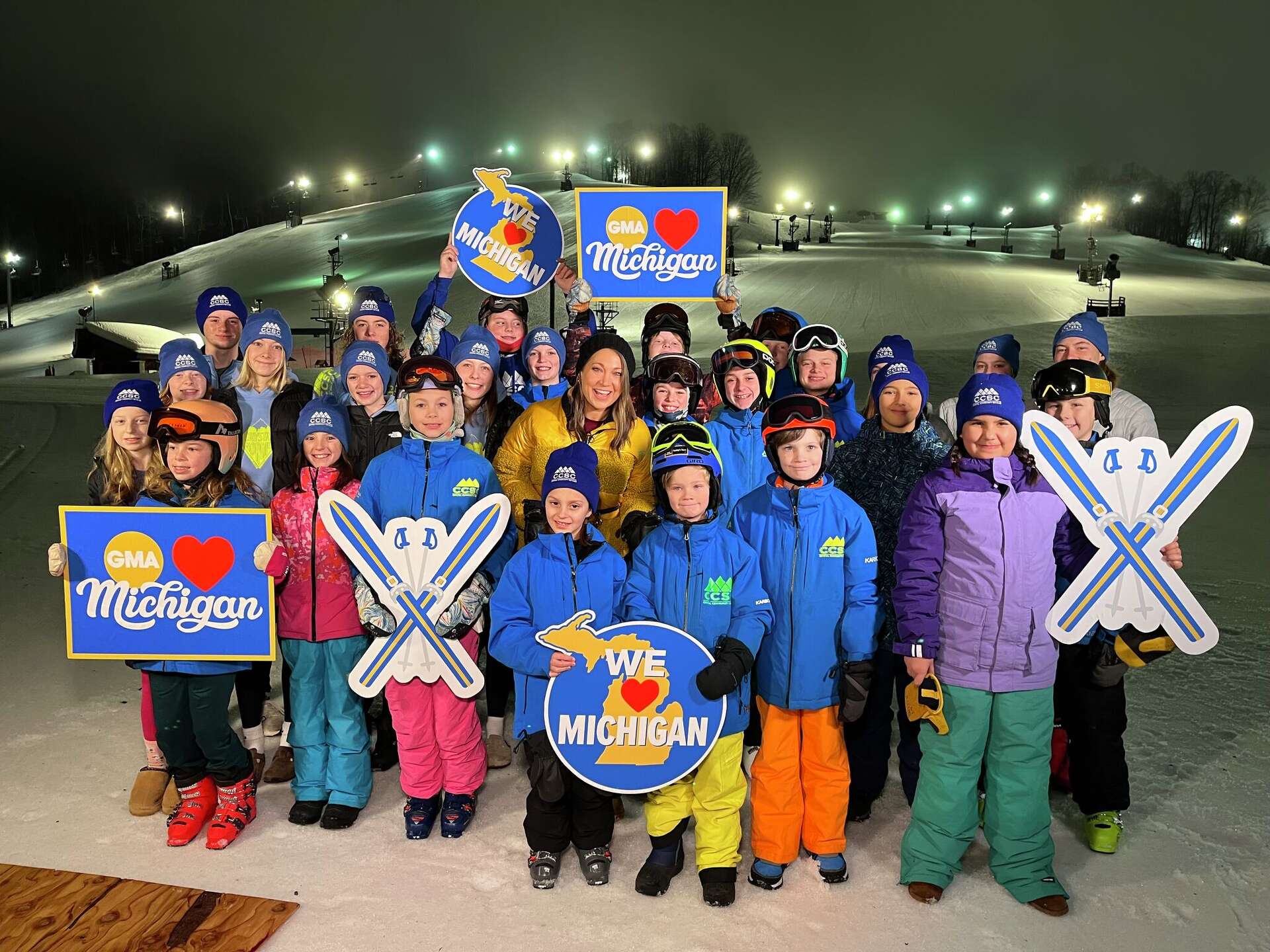 Good Morning America spotlights Crystal Mountain ski club