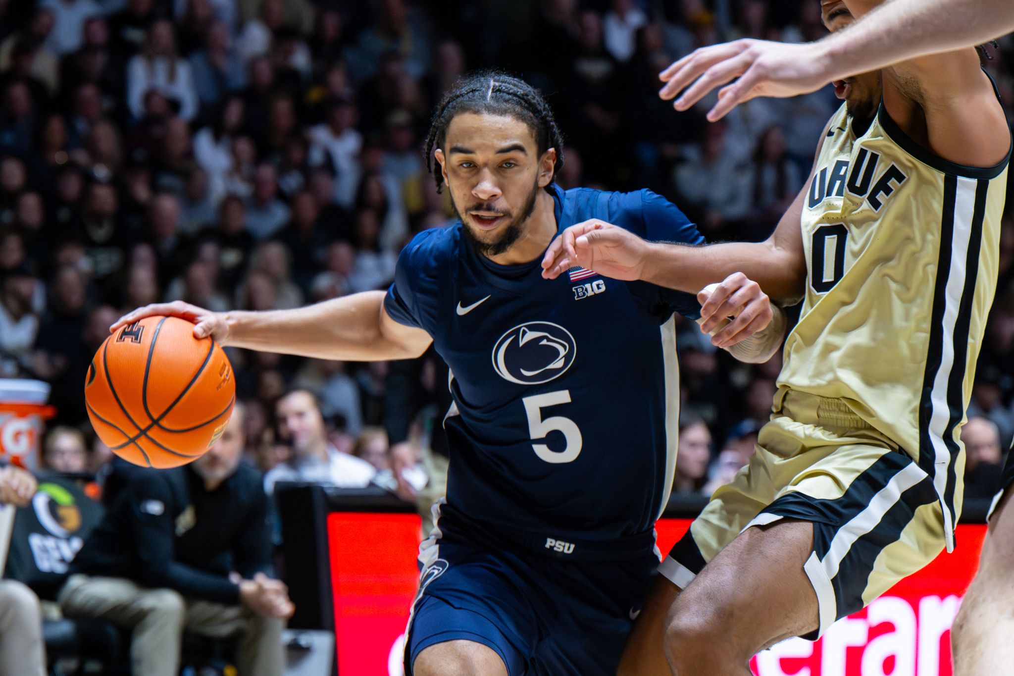 Braden Smith has 26 points, 14 assists to lead No. 5 Purdue to a 93-85 ...