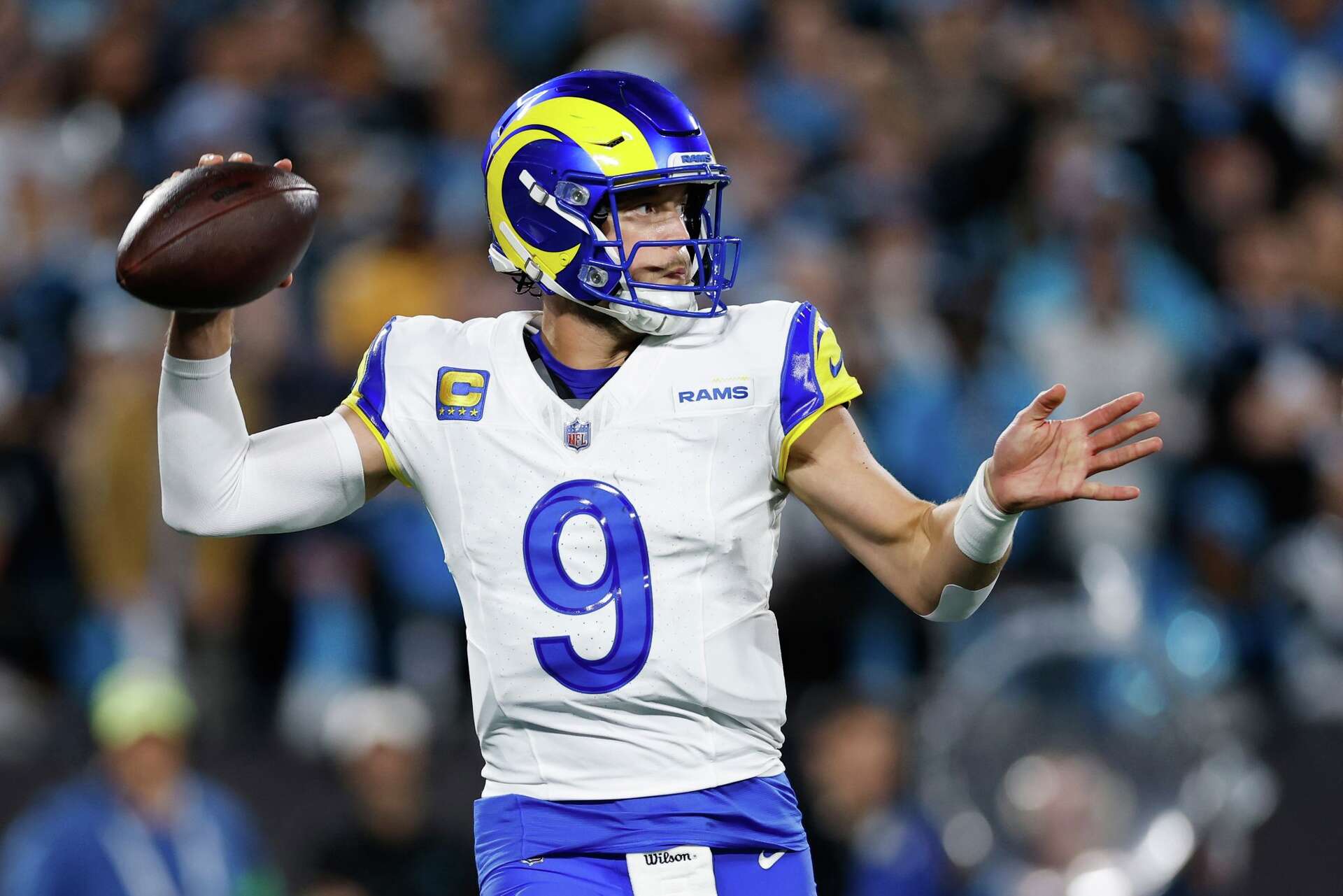 Rams rally past Panthers to open NFL playoffs, advance to divisional round