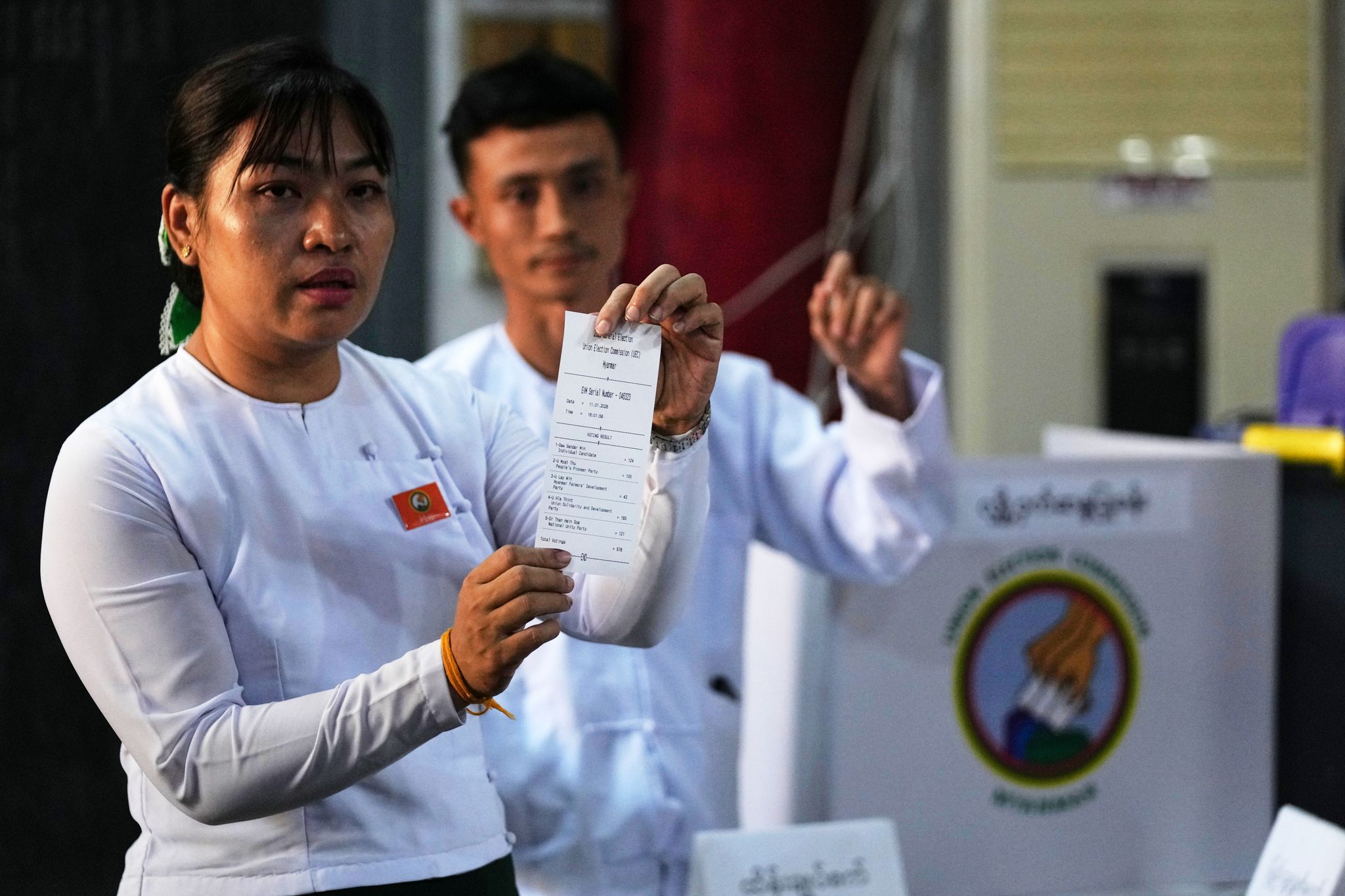 Myanmar holds second round of voting in first general election since ...
