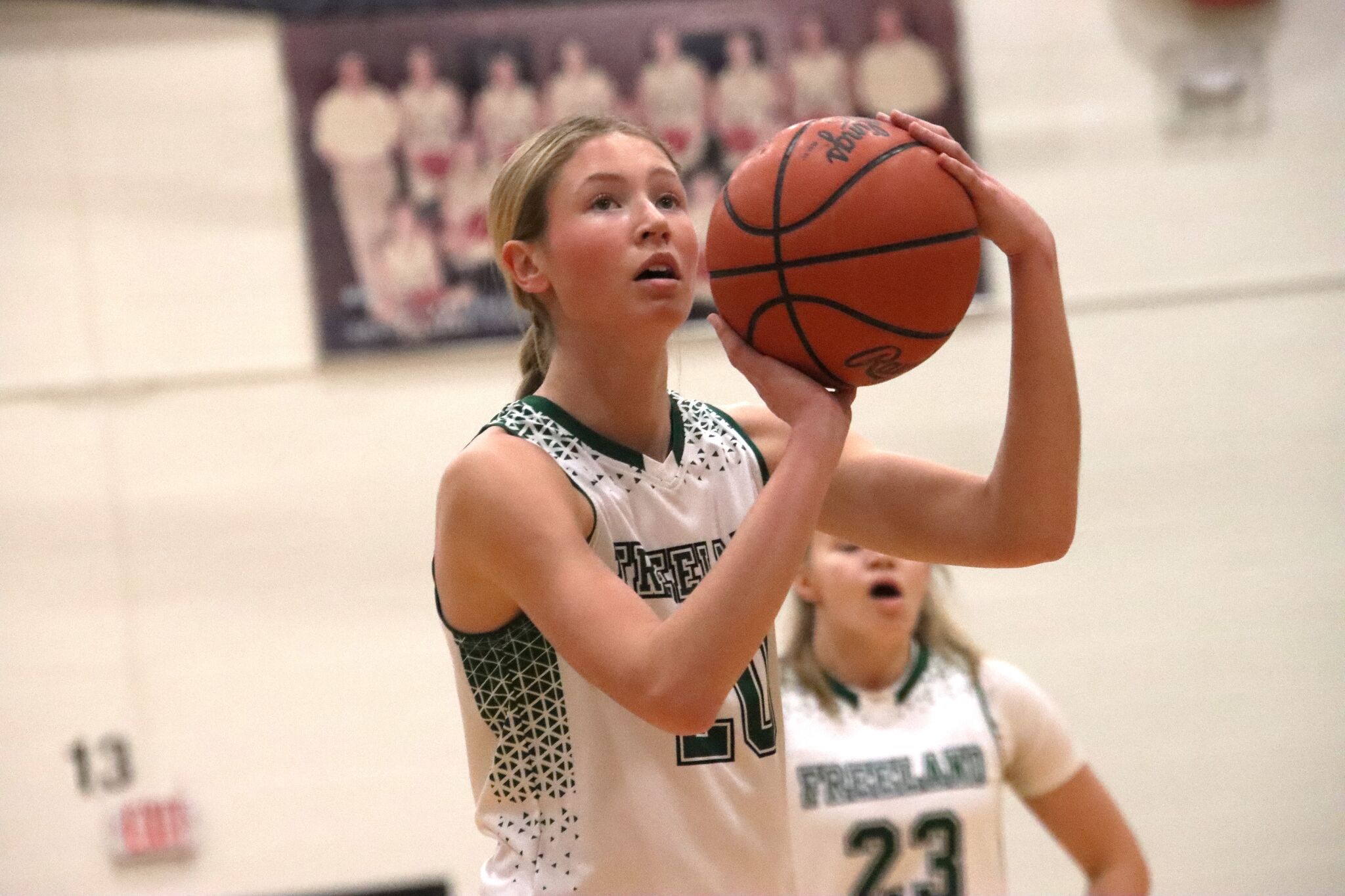 Jozelynn Begick Excels as New Point Guard for Freeland's Team - BVM Sports