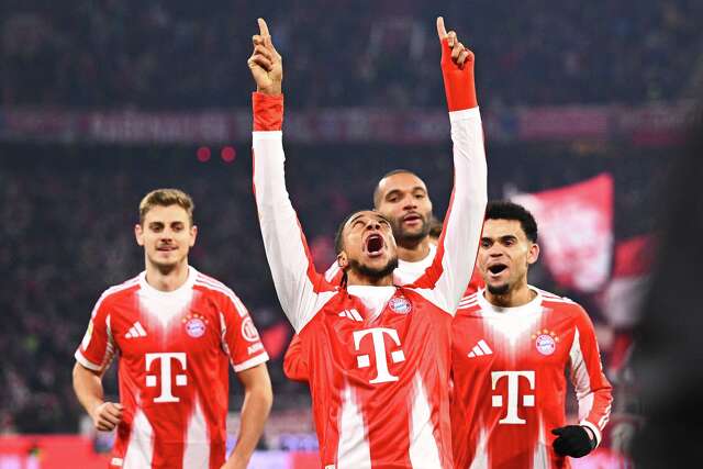 Bayern demolishes Wolfsburg 8-1 to go 11 points clear in Bundesliga