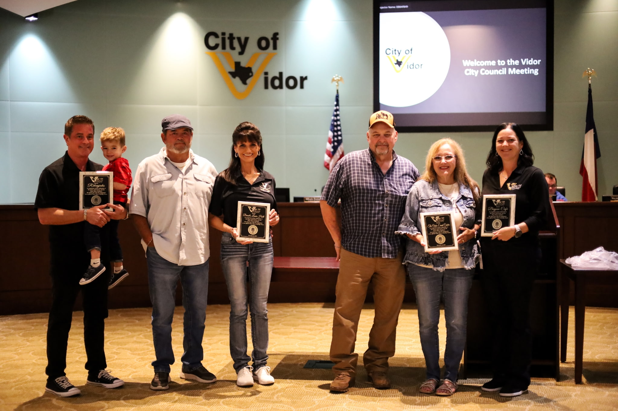 Vidor celebrates Texas Music Office additions, Walk of Fame selections