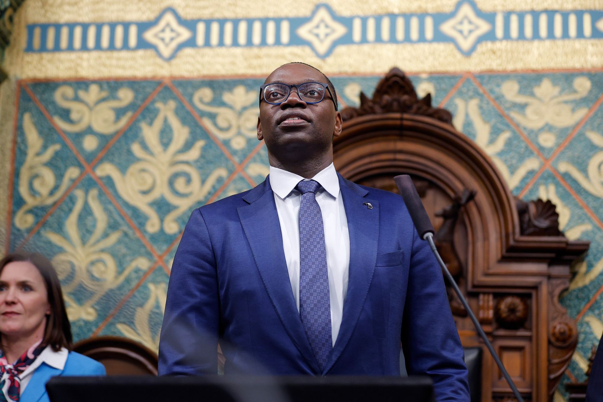 Michigan's lieutenant governor drops gubernatorial bid and launches ...