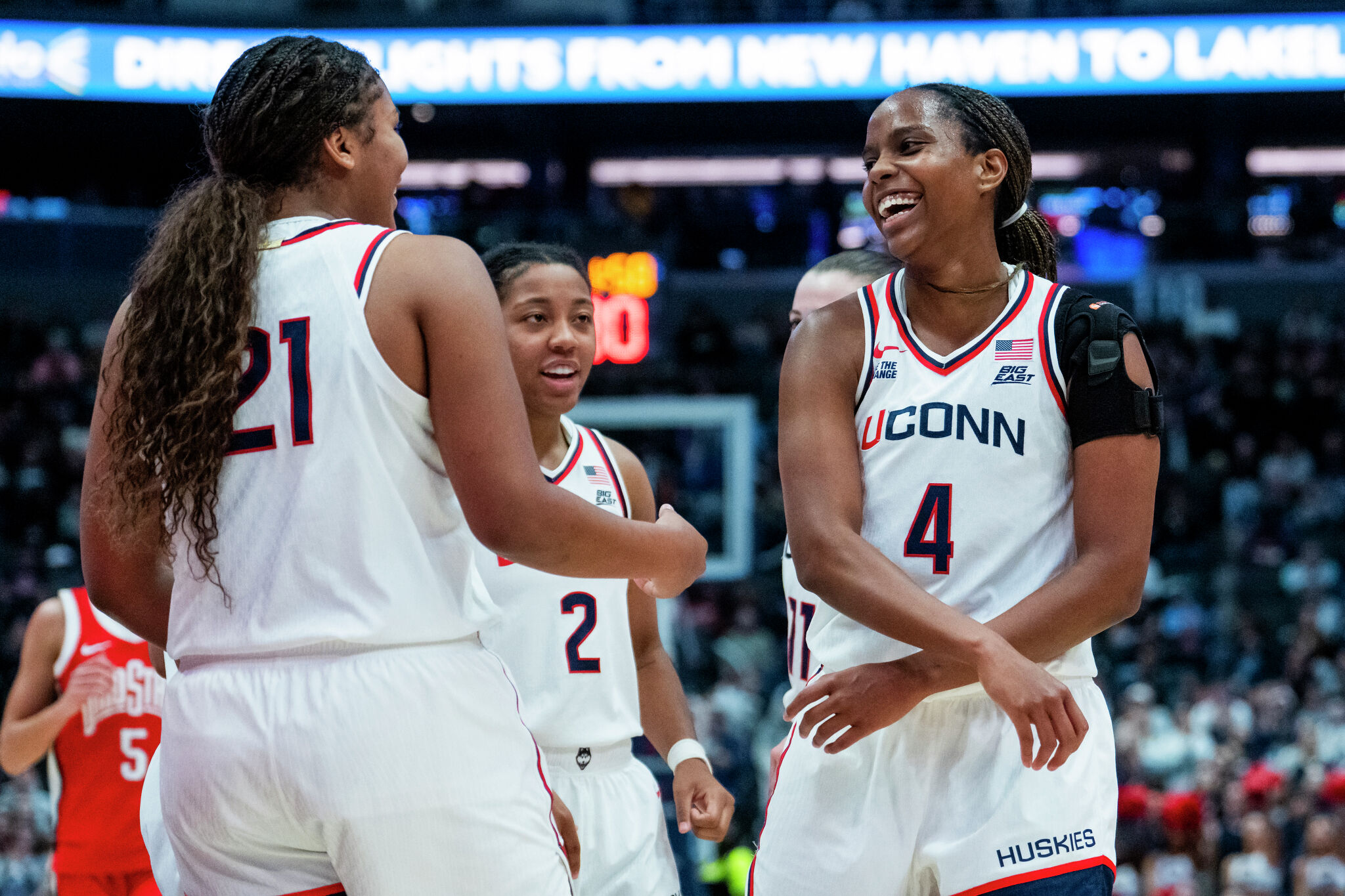 UConn's Sarah Strong, Blanca Quiñonez honored by Big East