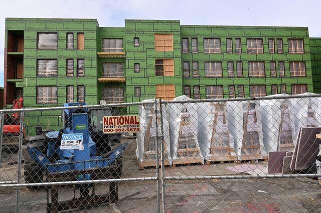 Troy's first zero-emission multifamily apartment building taking shape