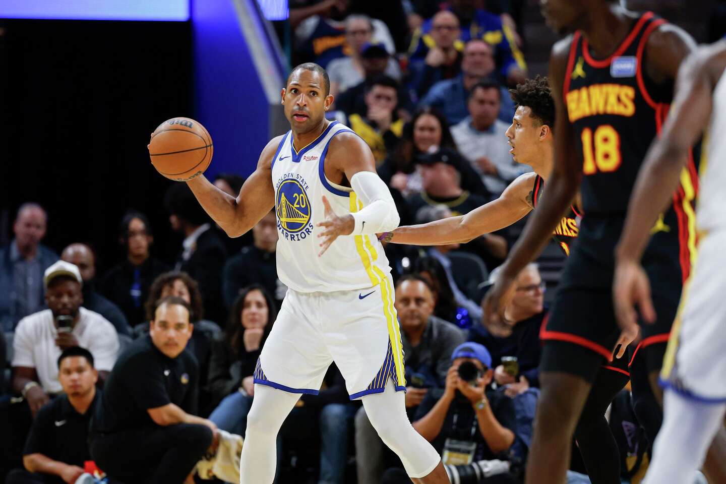 Warriors face ‘real urgency’ to get going. Al Horford intends to help