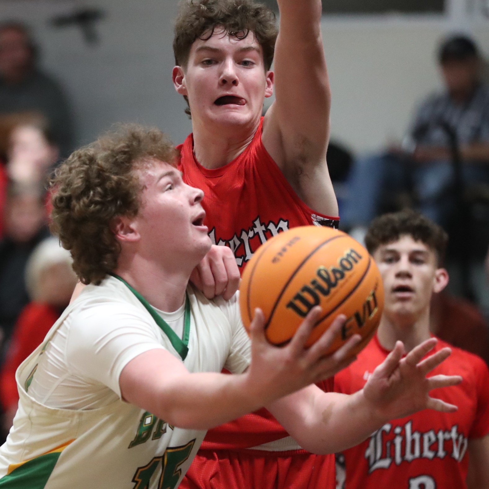 Brown County tops Liberty 60-47, advances to semifinal