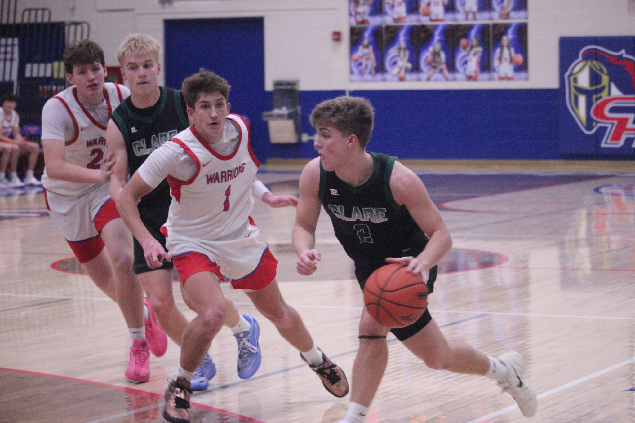 Balanced attack spearheads Warriors