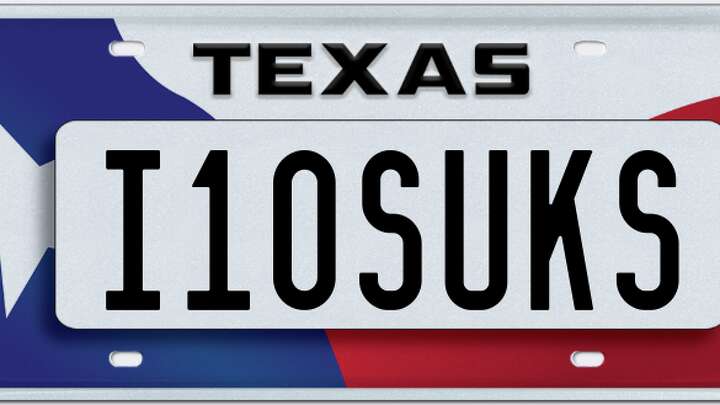 These Texas license plates were rejected by the DMV in 2025