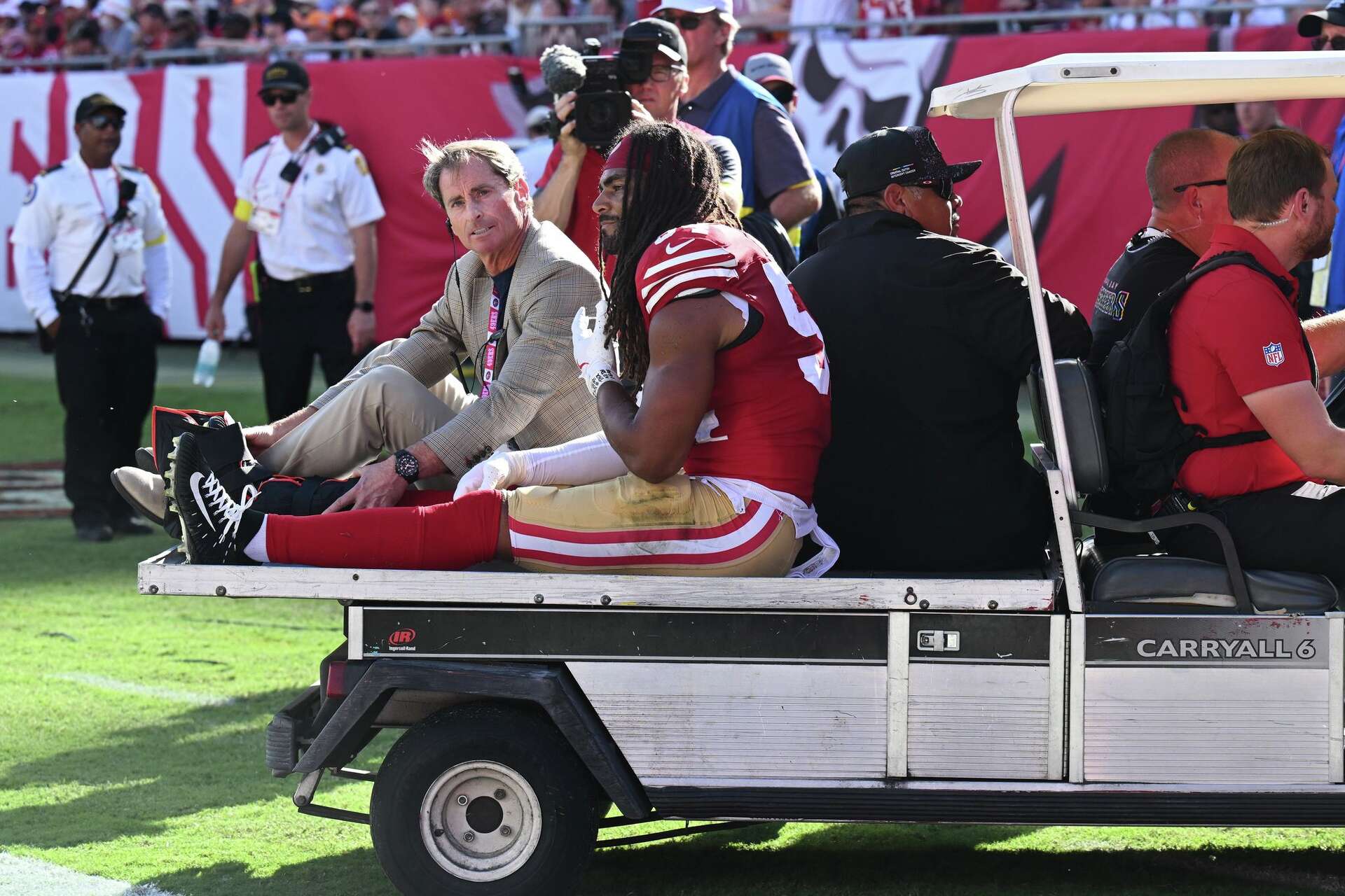 49ers open practice window for Fred Warner, eyeing his return for NFC ...