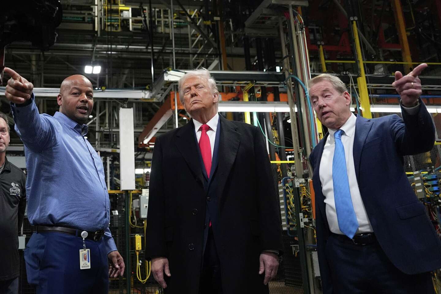 Trump visits Ford plant and defends his tariffs, hoping to counter ...