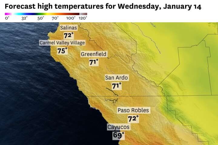 California winter temperatures flip upside down — here’s why
