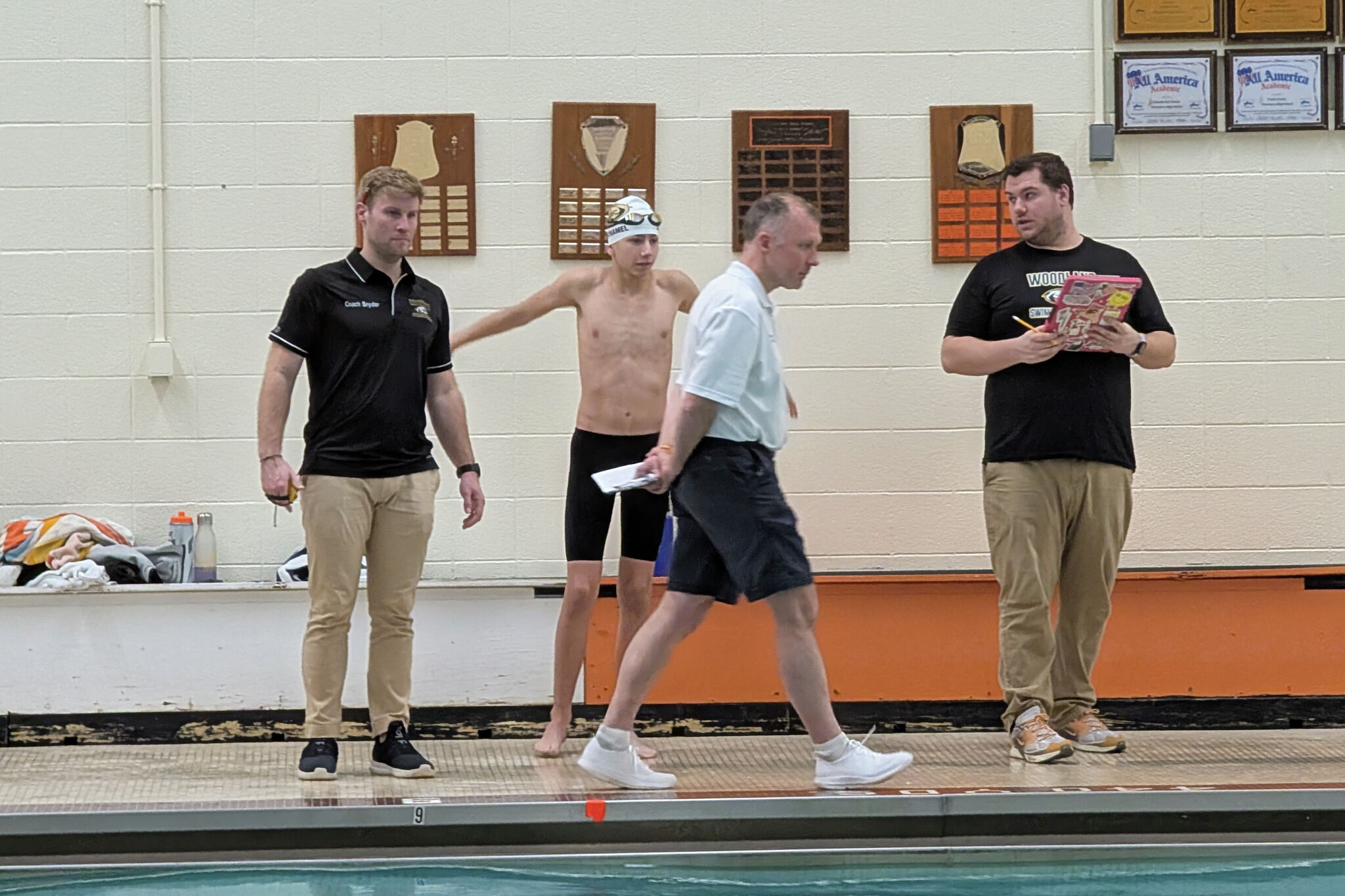 New Woodland boys swim coach Ray Snyder IV embracing big changes