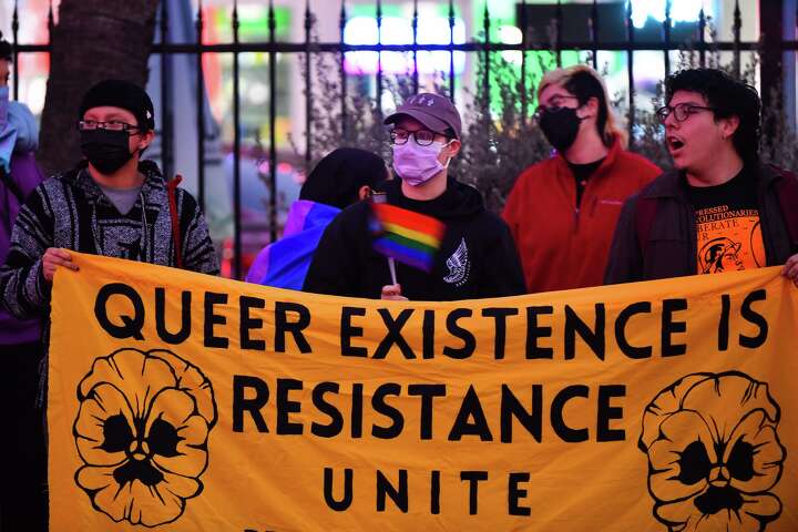 San Antonio rainbow crosswalks removal sparks protest